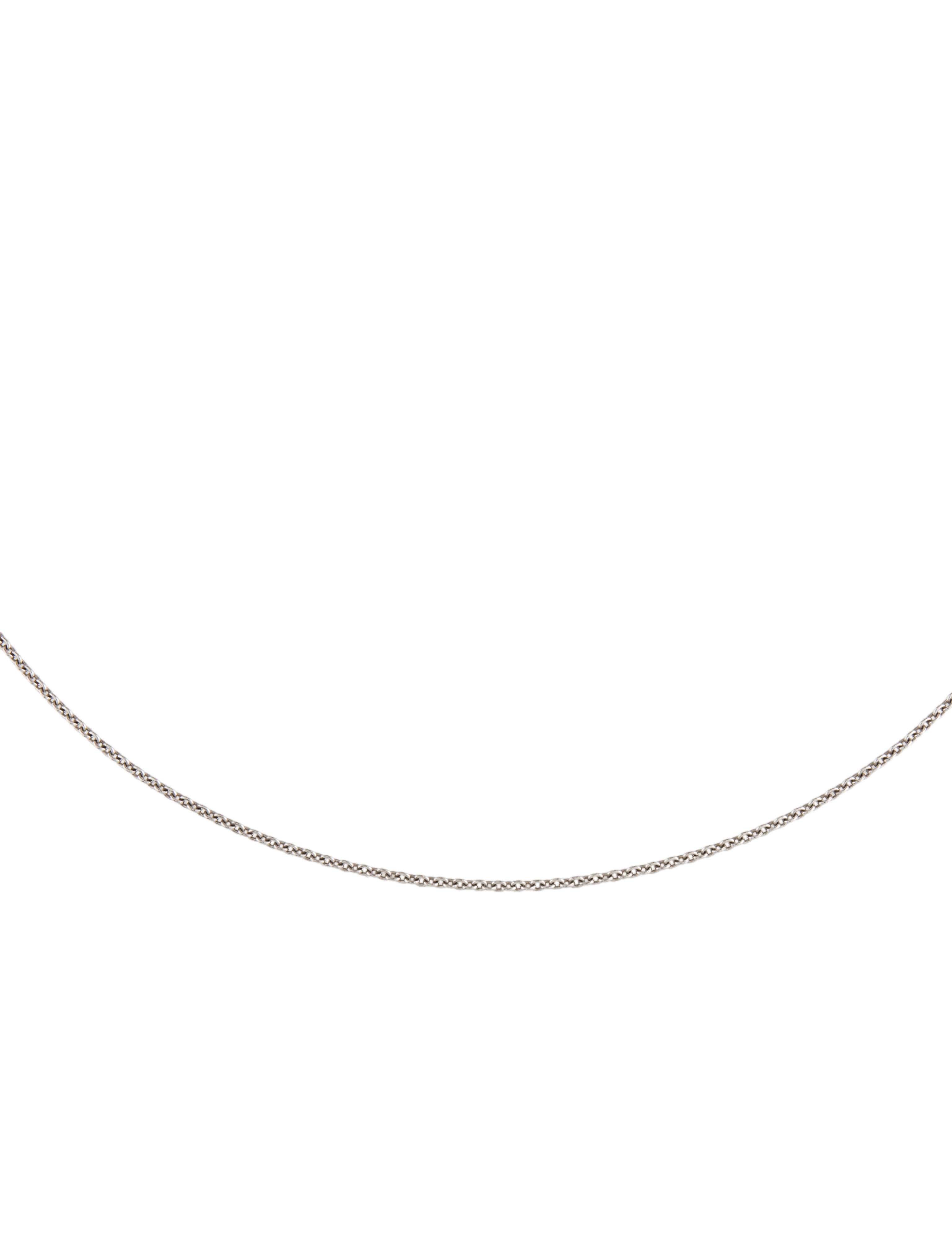 Harry Winston Platinum Chain - 950 Platinum Chain, Necklaces - HRW20883 ...