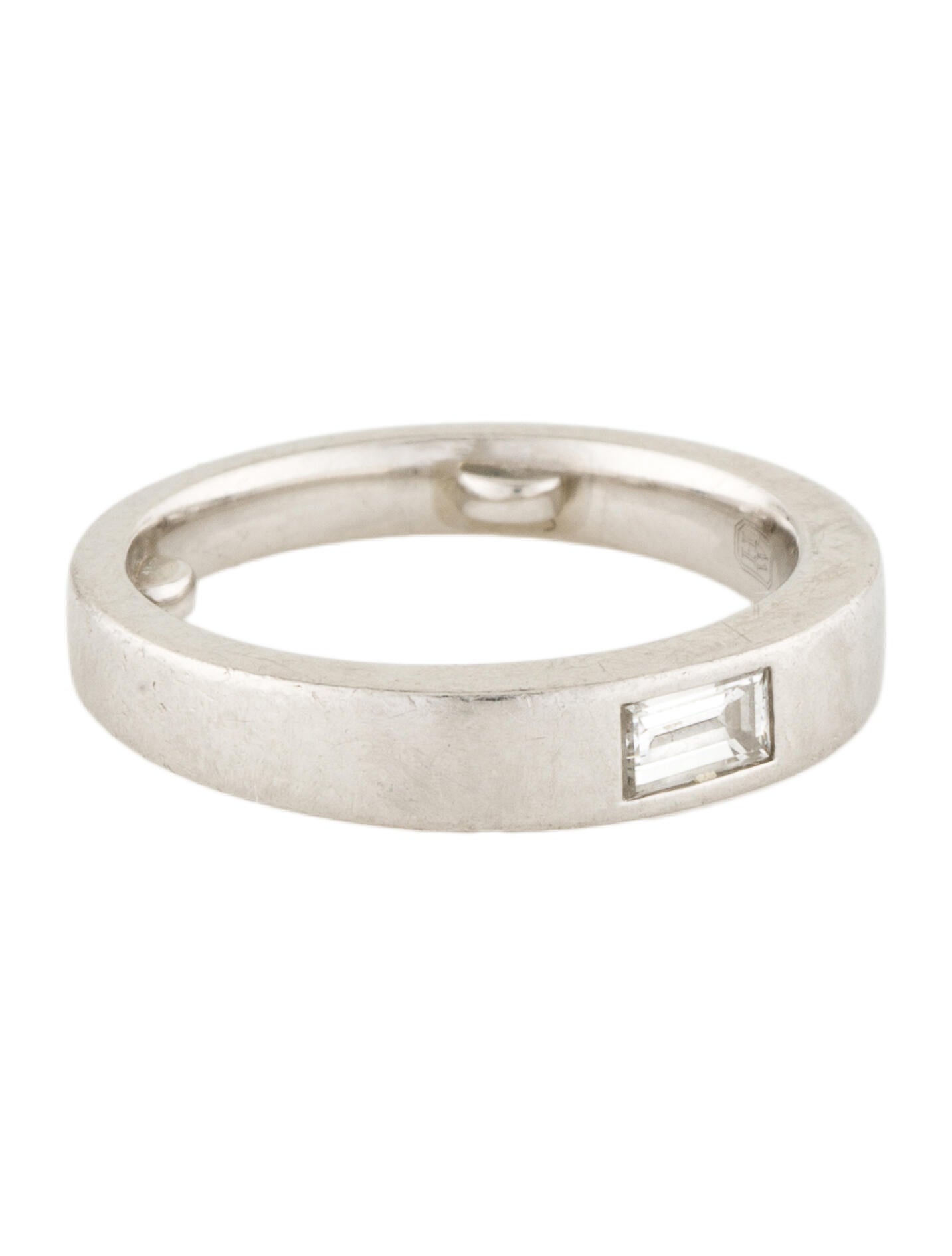 Harry Winston Platinum Diamond Wedding Band - Band, Rings - HRW20913 ...