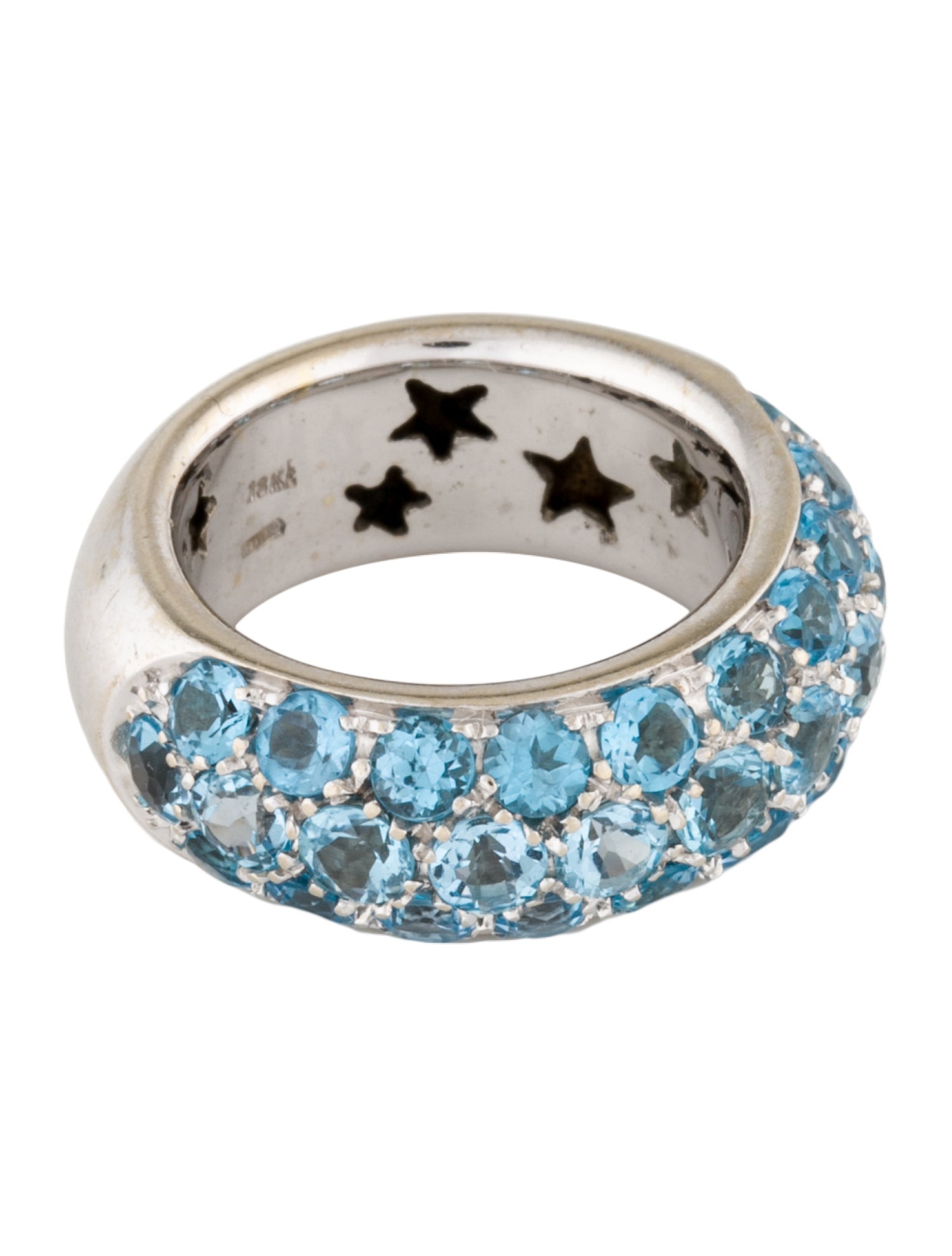 H.Stern H Stern Geometric Enamel Band - 18K Yellow Gold Band, Rings ...