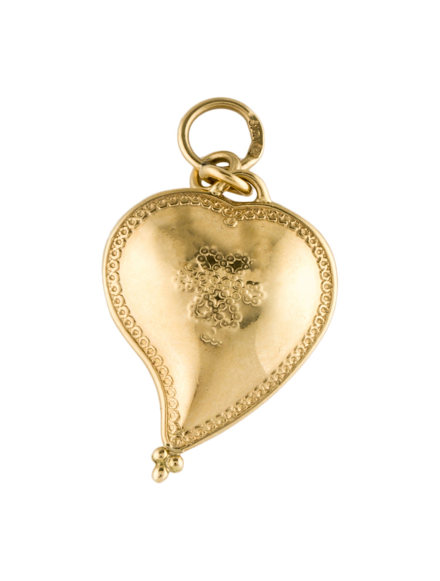 H.Stern x Diane von Furstenberg 18K Heart Pendant - 18K Yellow Gold ...