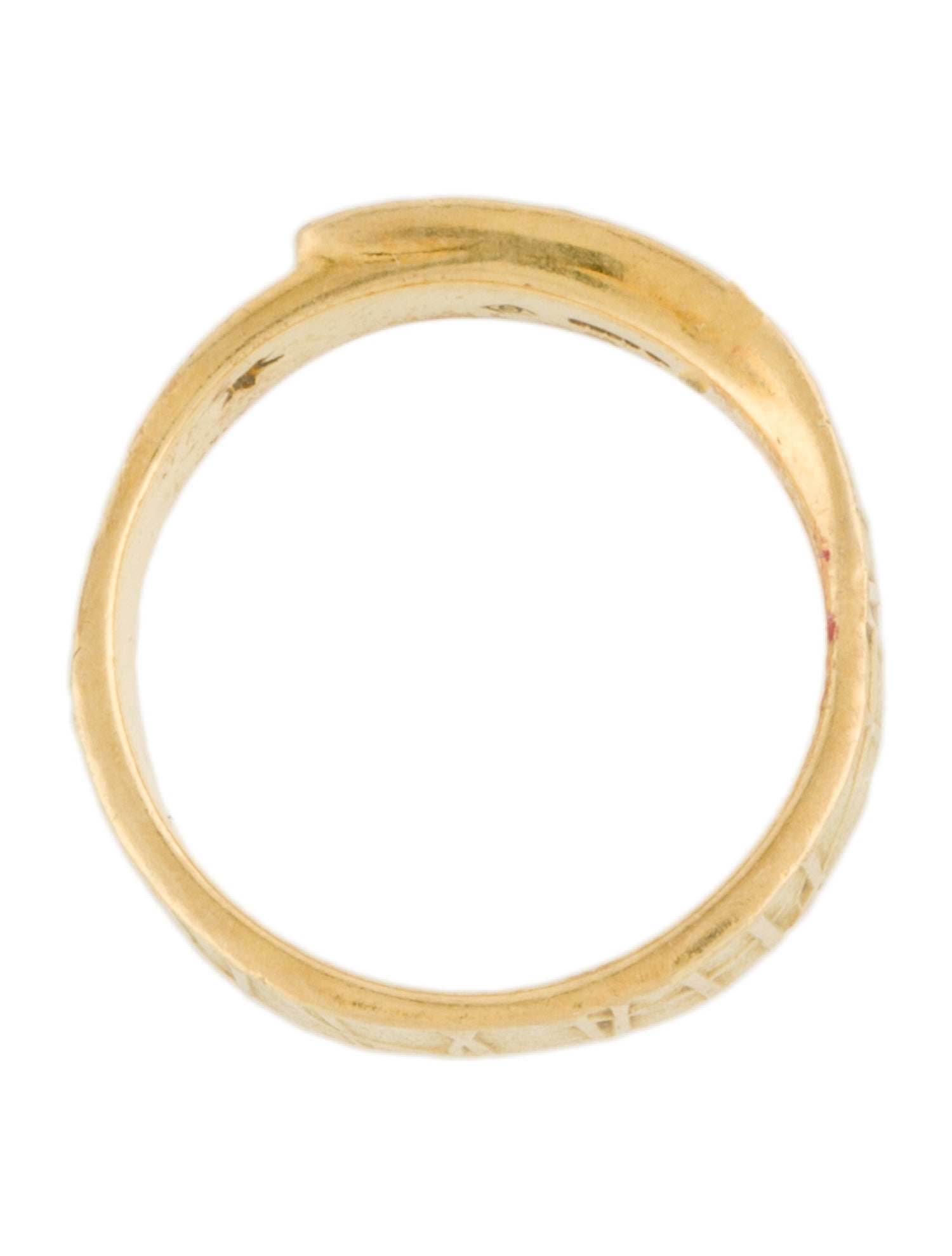 H.Stern 18K Diamond Bamboo Band - 18K Yellow Gold Band, Rings ...
