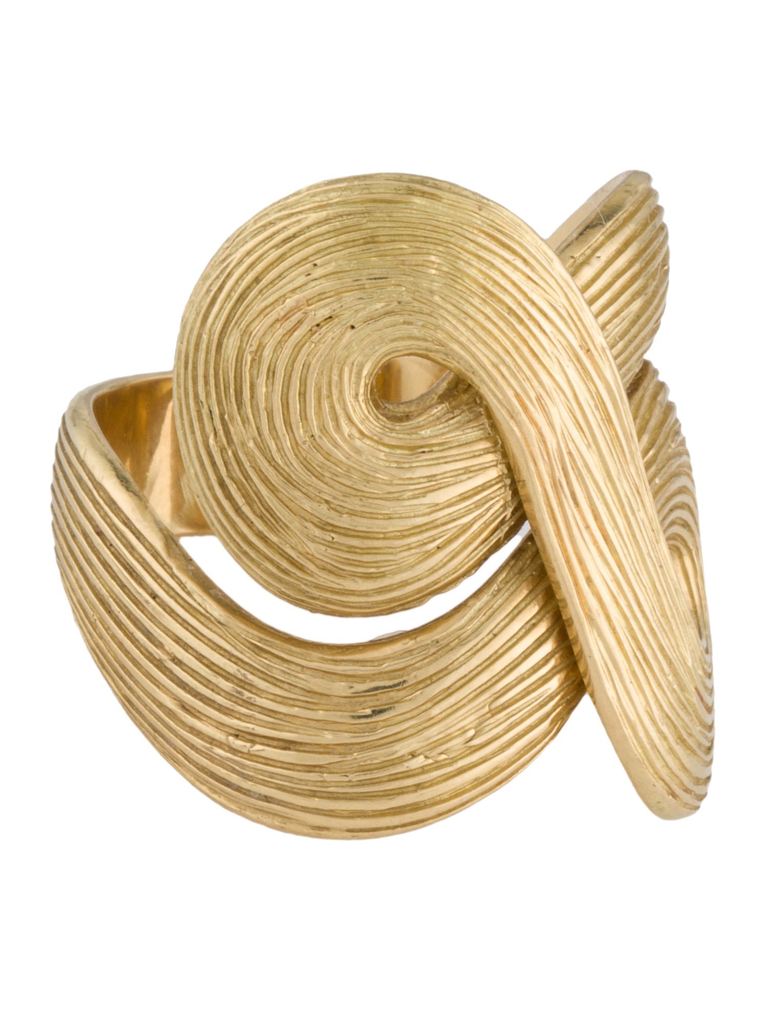 H.Stern 18K Celtic Dunes Ring - 18K Yellow Gold Cocktail Ring, Rings - HST23065 | The RealReal