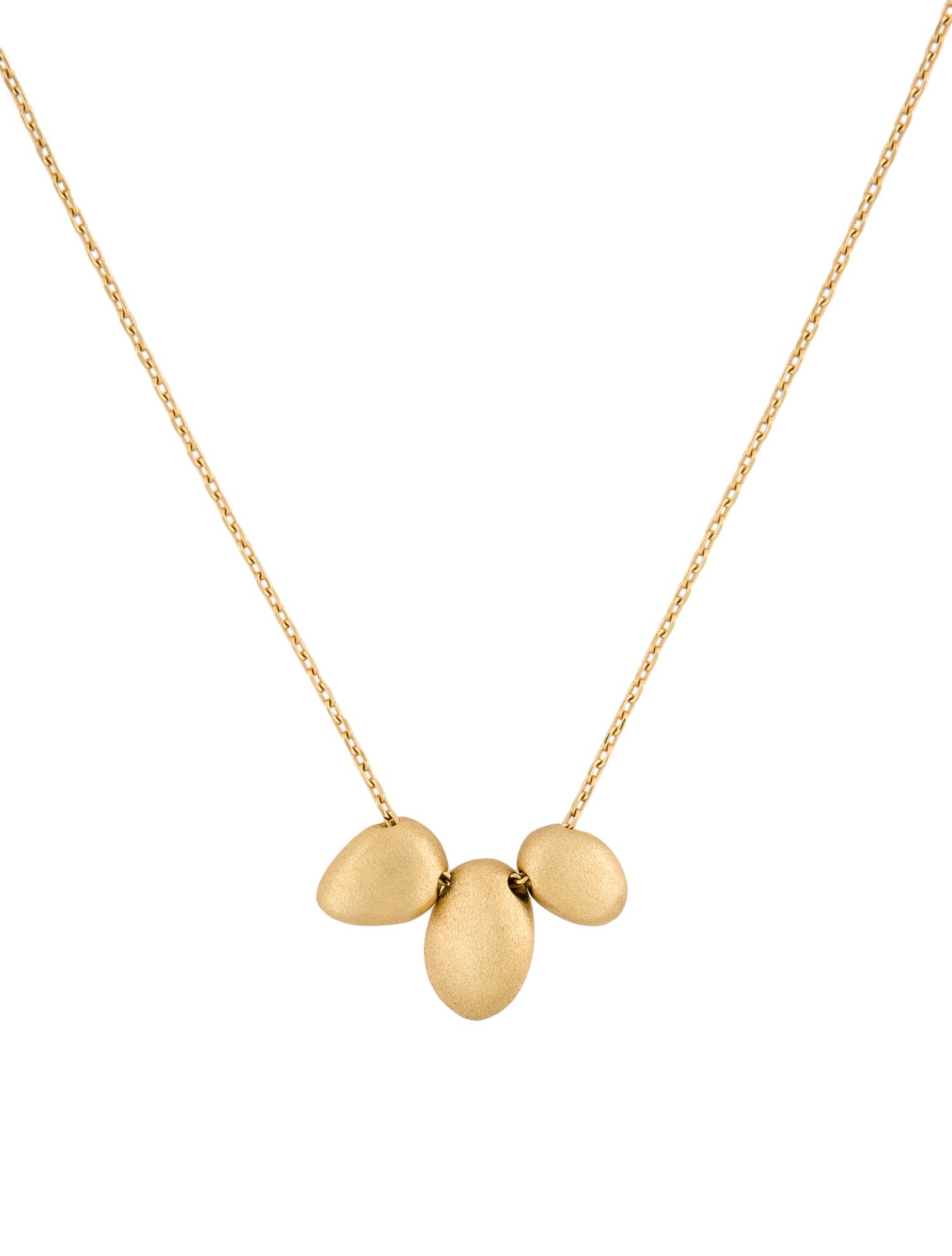 H.Stern 18K Golden Stones Pendant Necklace - 18K Yellow Gold Pendant ...