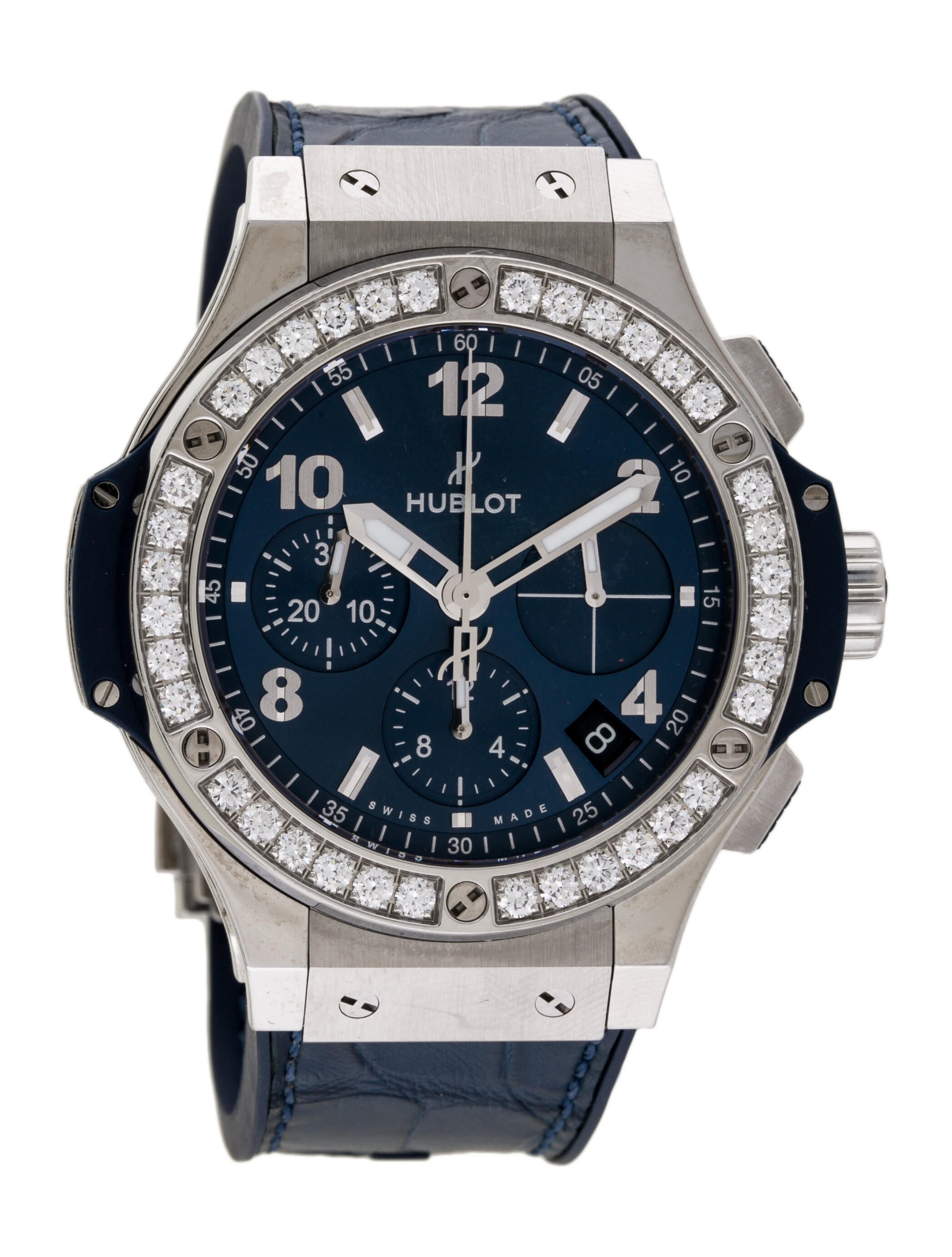 Hublot Classic Fusion Ceramic Blue Chronograph Watch - 541.CM.7170.LR ...