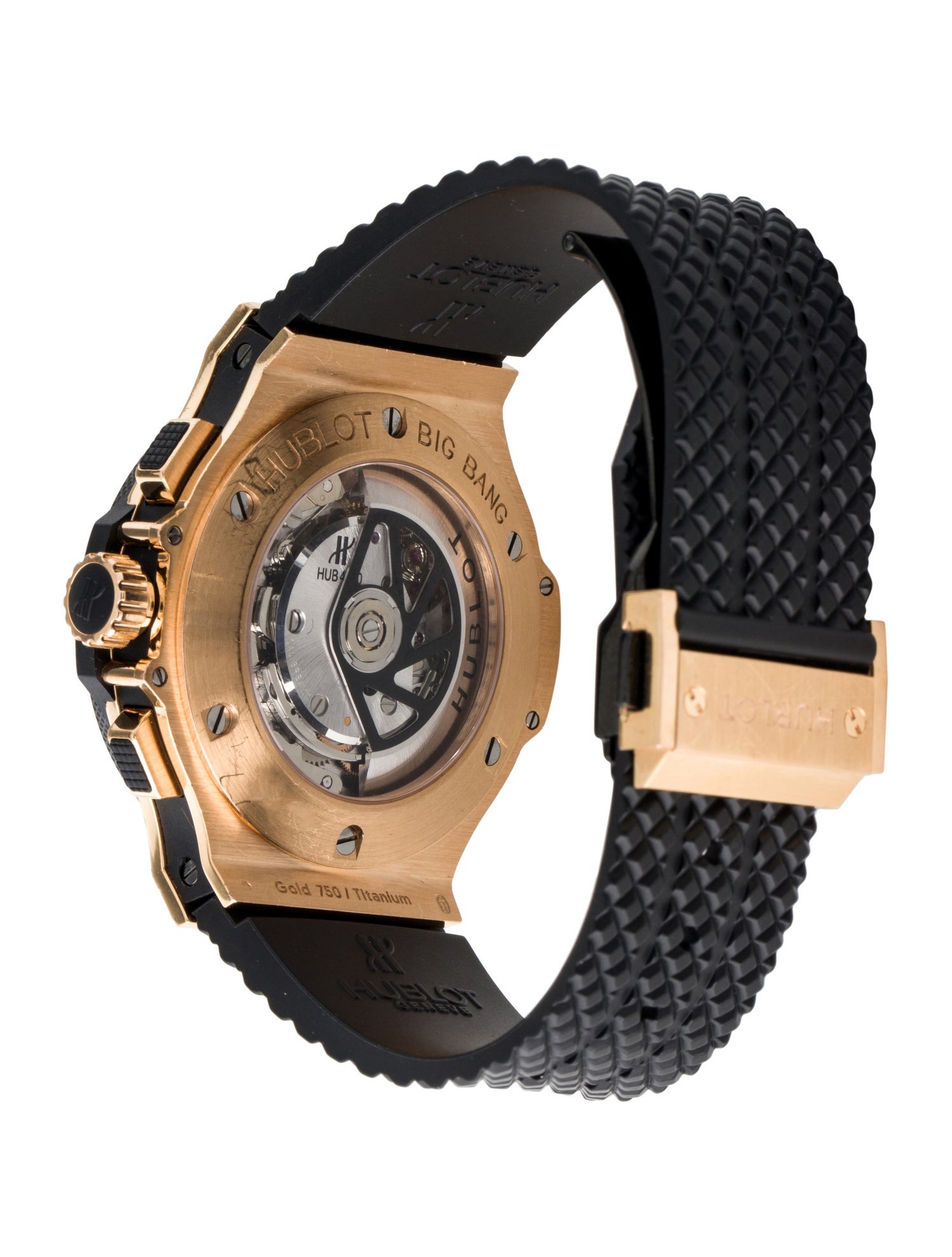 Hublot Big Bang Original Gold Ceramic Watch | The RealReal