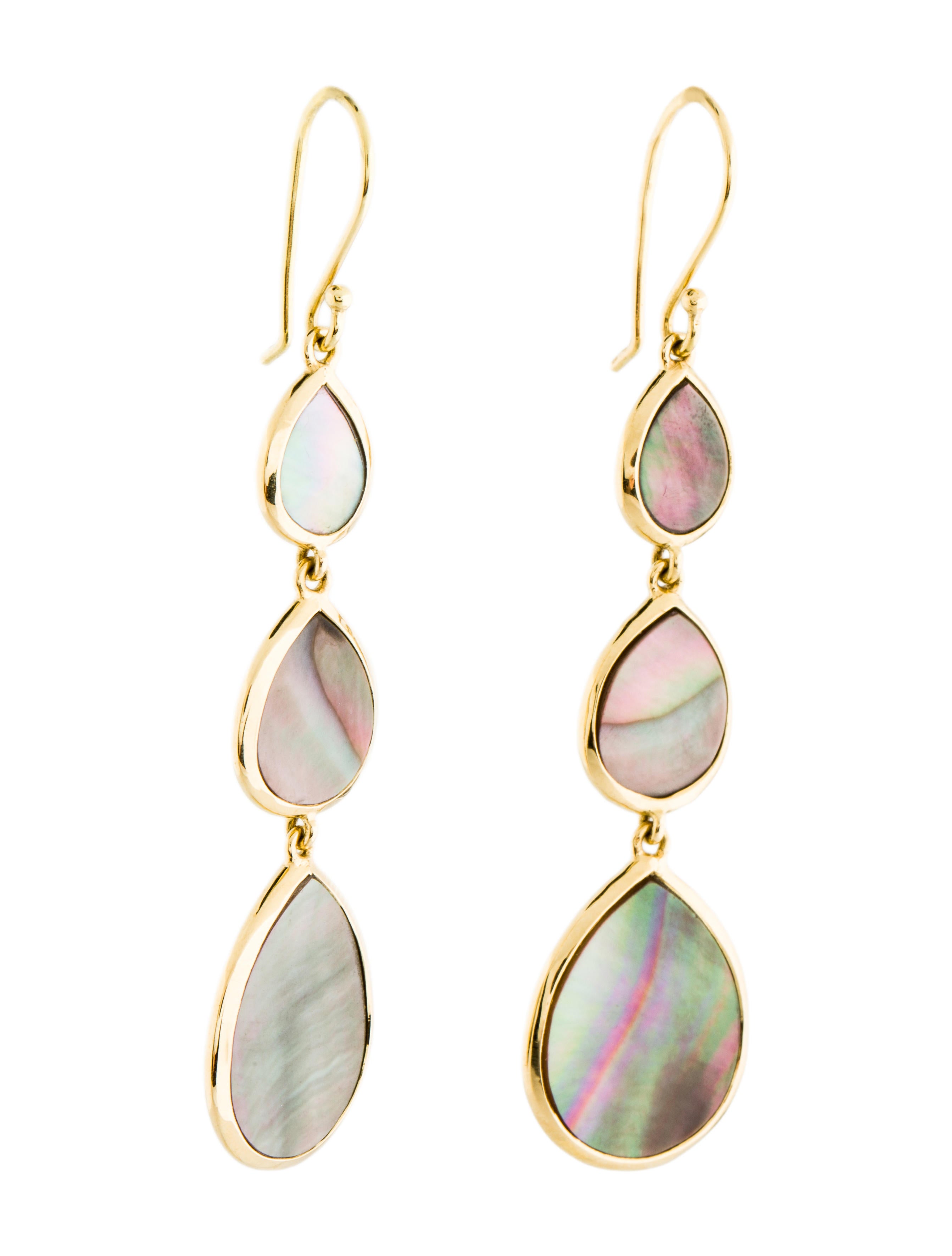 Ippolita 18K Mother Of Pearl Drop Earrings - Earrings - IPP26580 | The ...