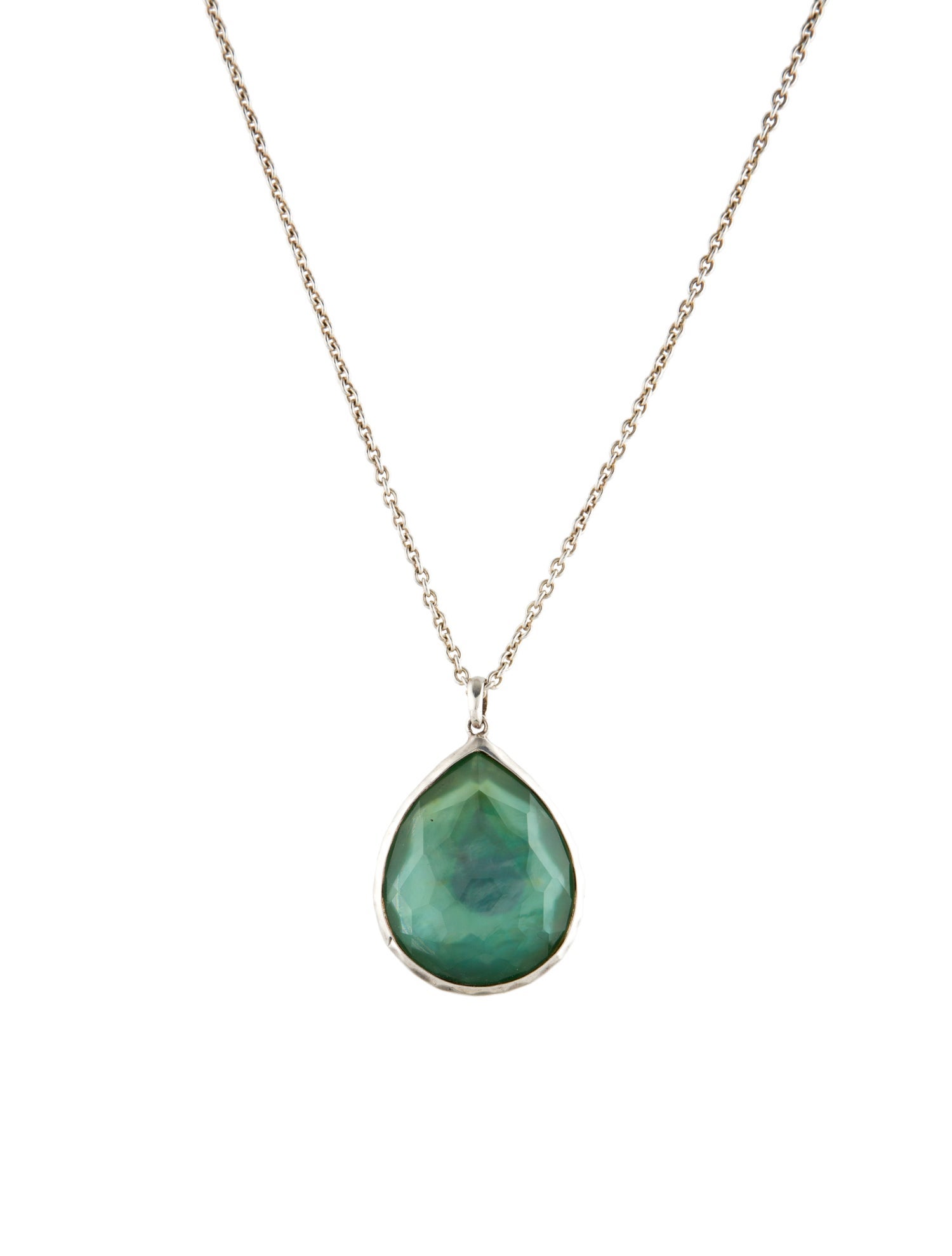 Ippolita Mother of Pearl & Quartz Triplet Pendant Necklace - Sterling ...