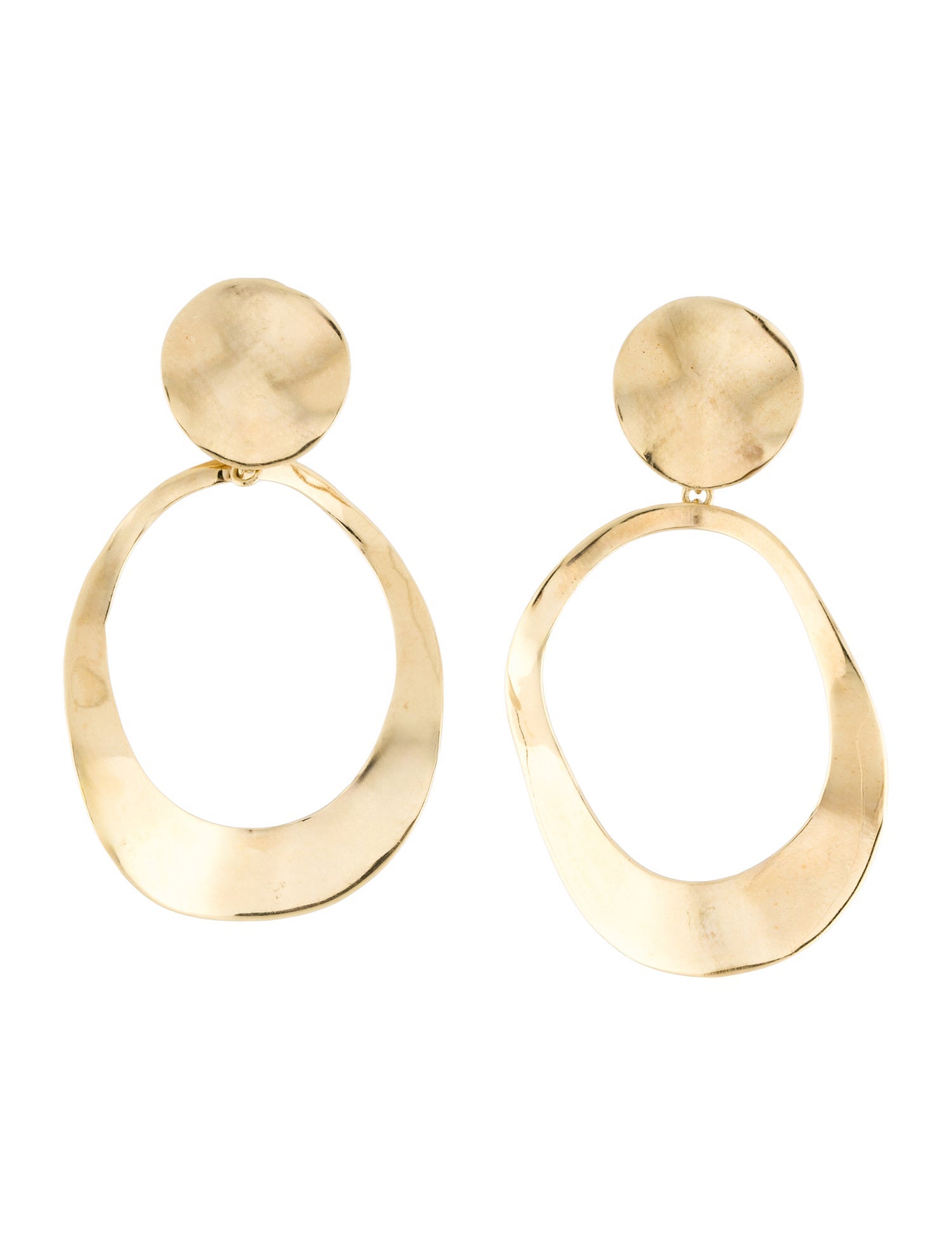 Ippolita 18K Wavy Drop Earrings - 18K Yellow Gold Drop, Earrings ...