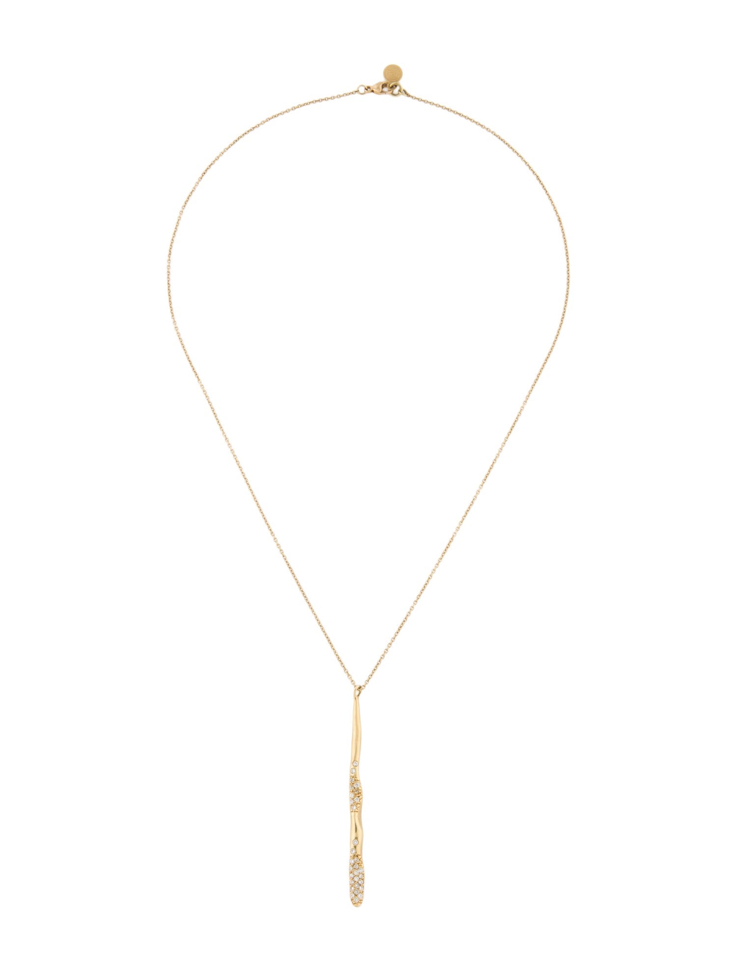 Ippolita 18K Diamond Long Pendant Necklace - Pendant Necklace ...