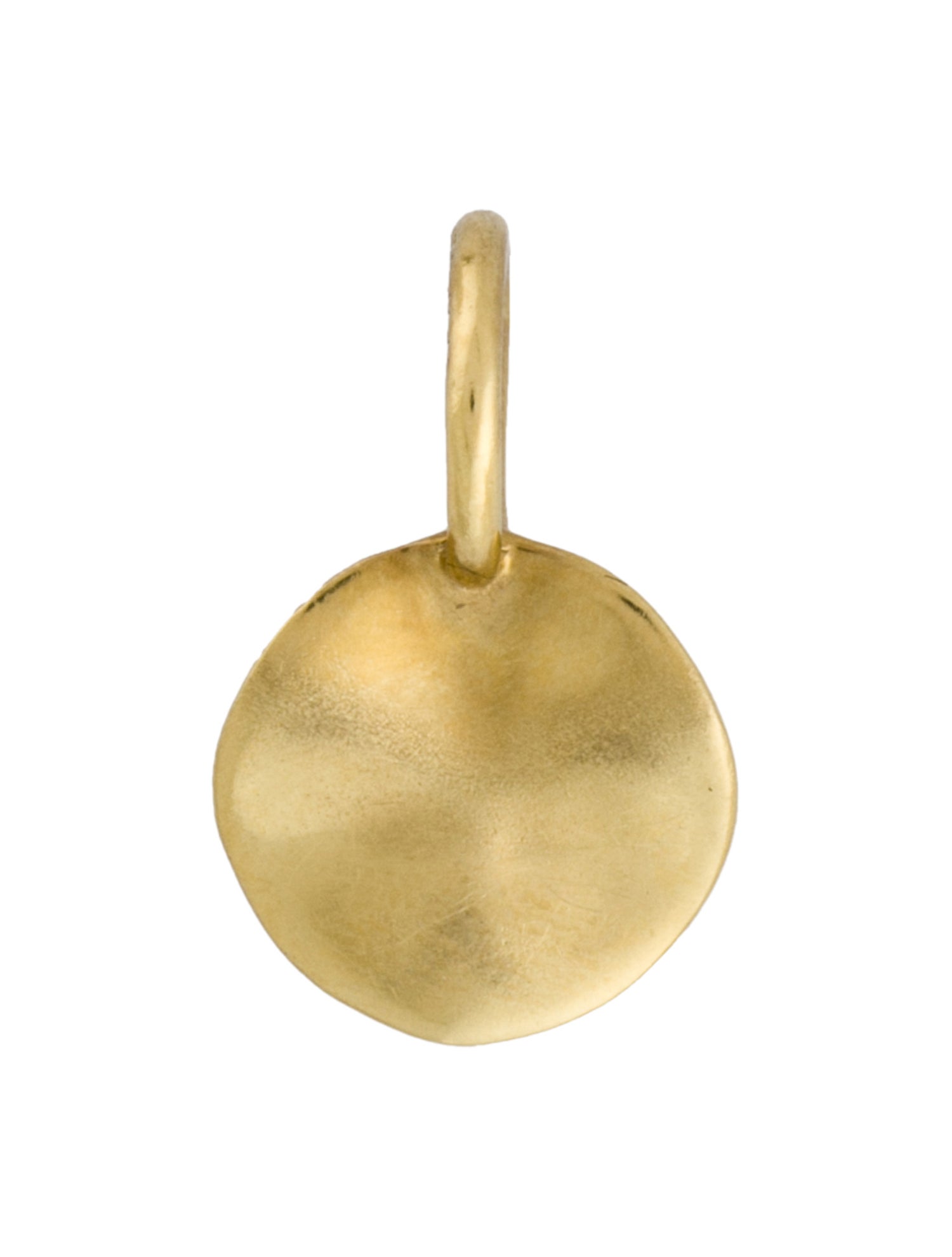 Ippolita 18K Wavy Disk Pendant - 18K Yellow Gold Pendant Necklace ...
