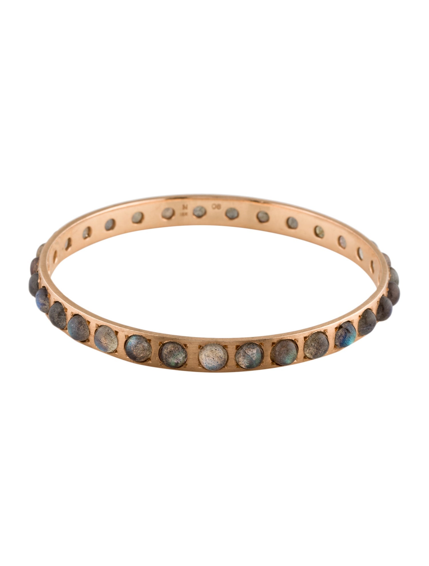 Irene Neuwirth 18K Labradorite Bangle - 18K Rose Gold Bangle, Bracelets - IRN21725 | The RealReal