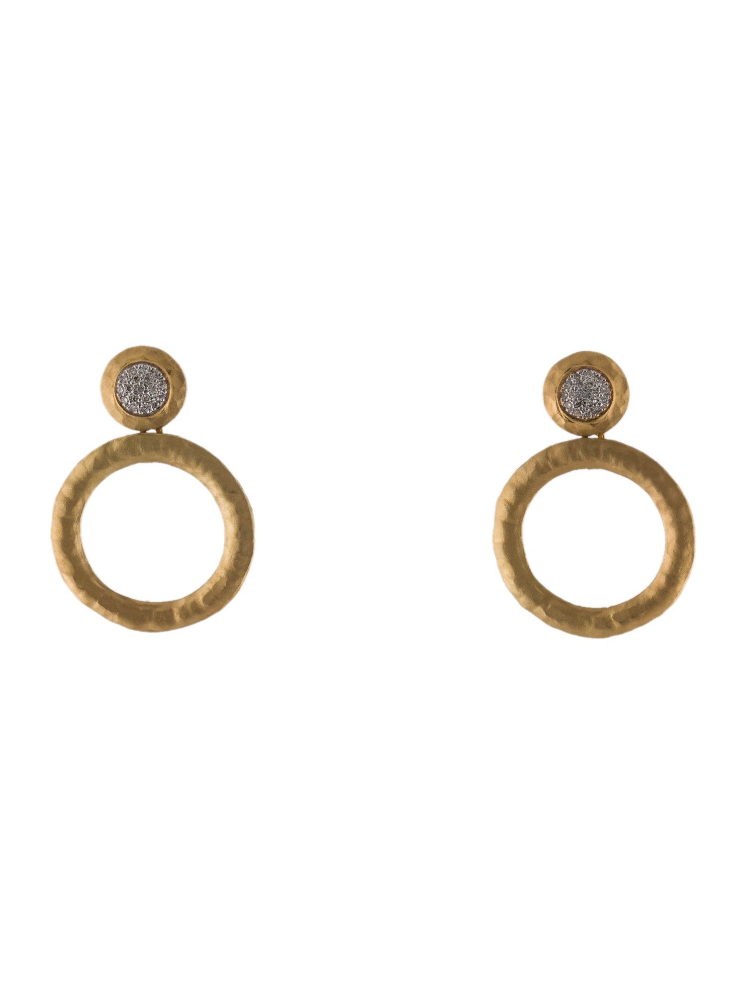 Marco Bicego 18K Loop Drop Earrings - 18K Yellow Gold Drop, Earrings ...