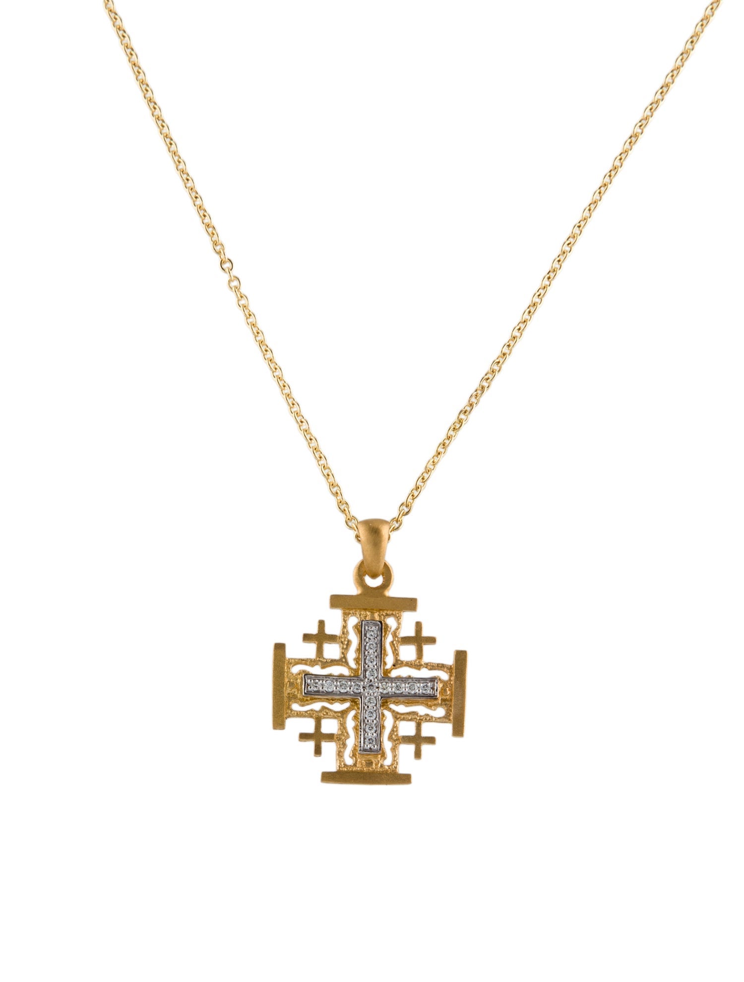 Lana Jewelry 14K Diamond Flawless Octagram Star Pendant Necklace - 14K ...