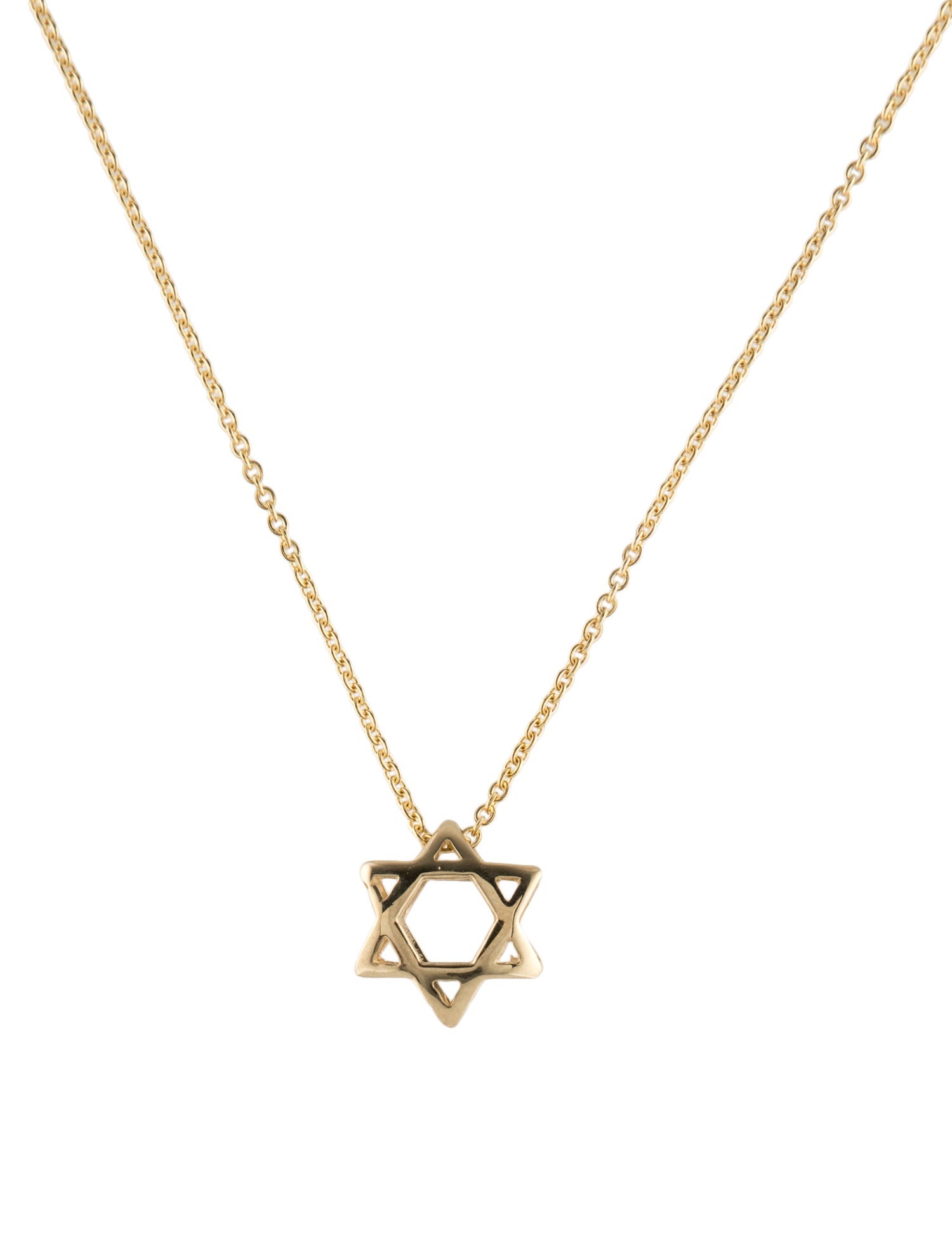 14k Star of David Pendant