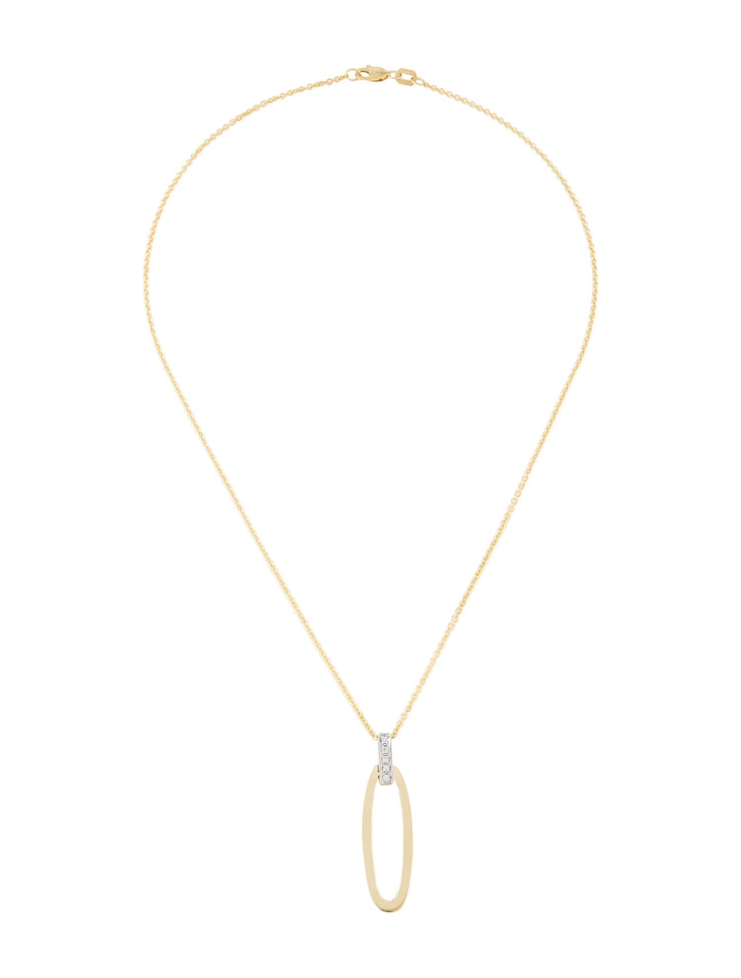 Tiffany & Co. Vintage 18K Open Heart Pendant Necklace - 18K Yellow Gold ...