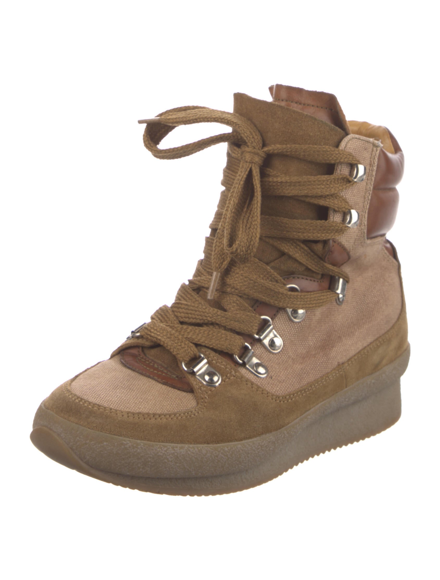 Isabel Marant Pointed-Toe Leather Booties - Brown Boots, Shoes ...
