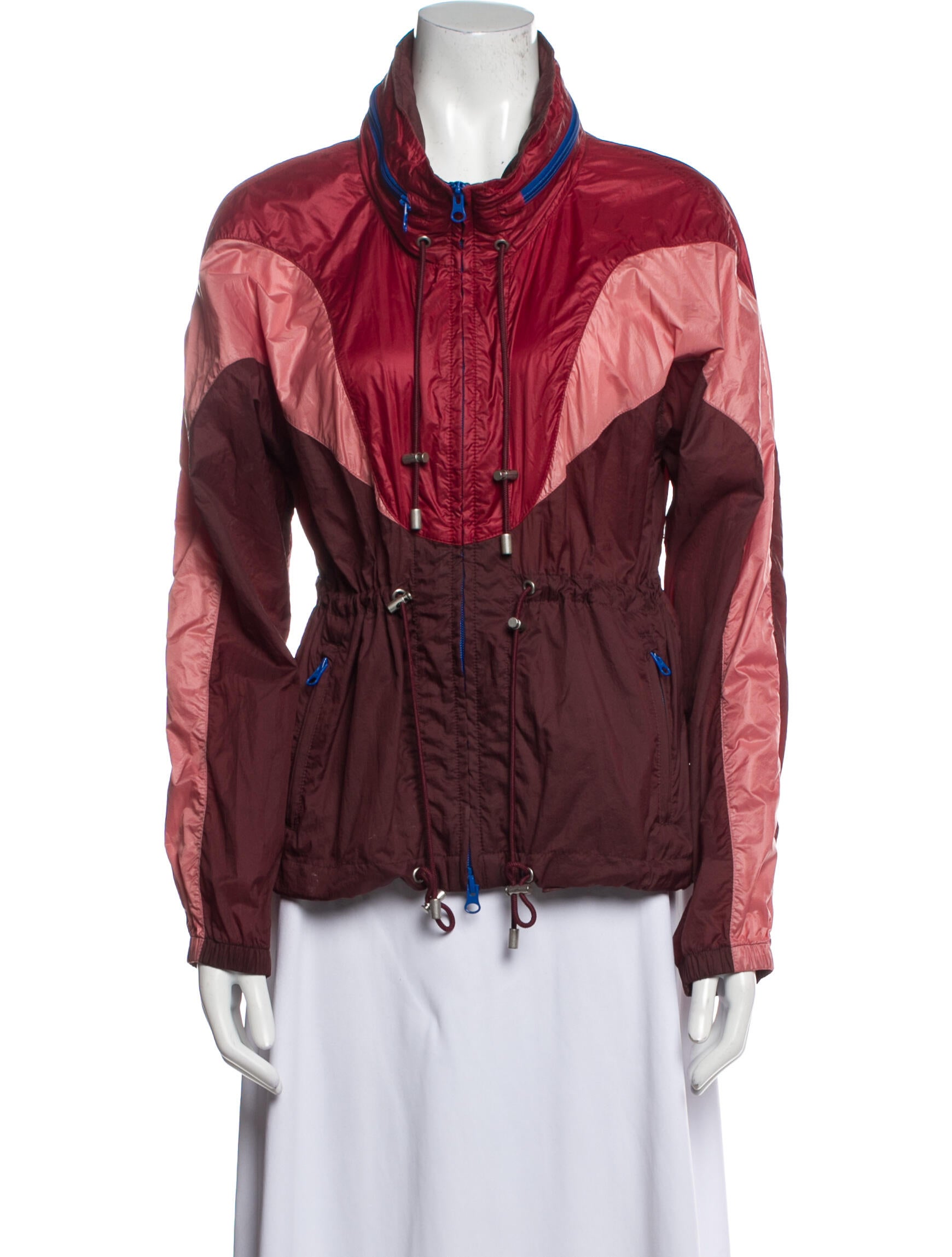 Isabel Marant Colorblock Pattern Jacket - Blue Jackets, Clothing ...