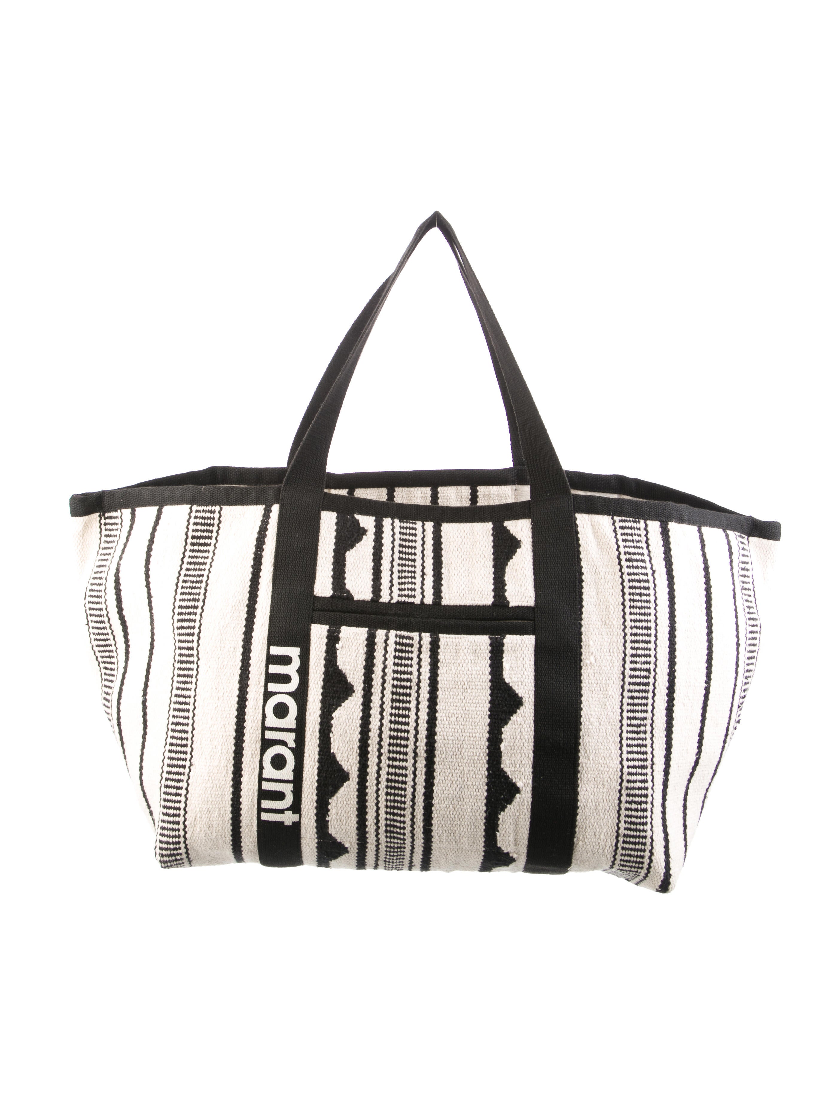 Isabel Marant Large Knit Tote - Neutrals Totes, Handbags - ISA156472 ...