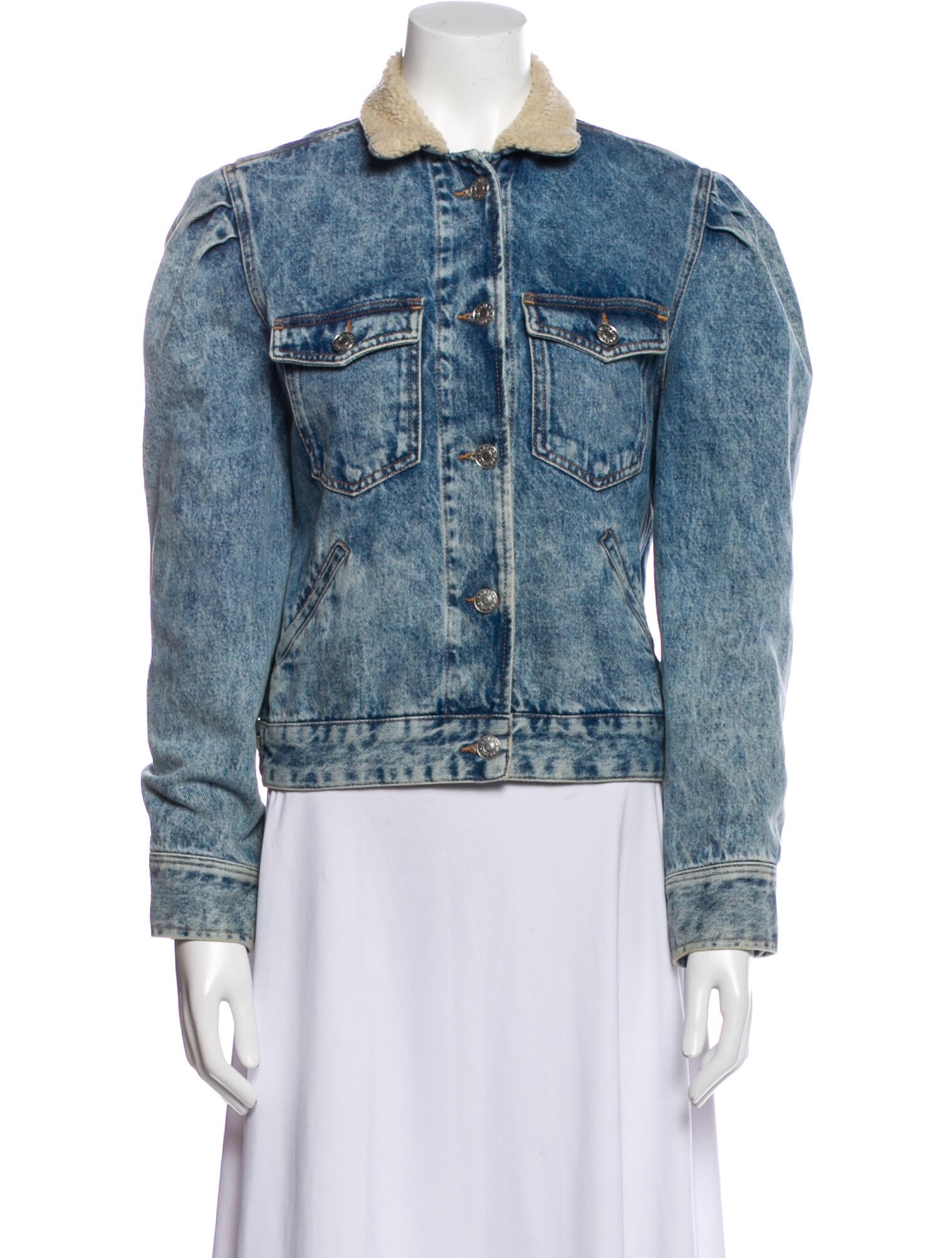 Isabel Marant Denim Jacket - Blue Jackets, Clothing - ISA157828 | The ...
