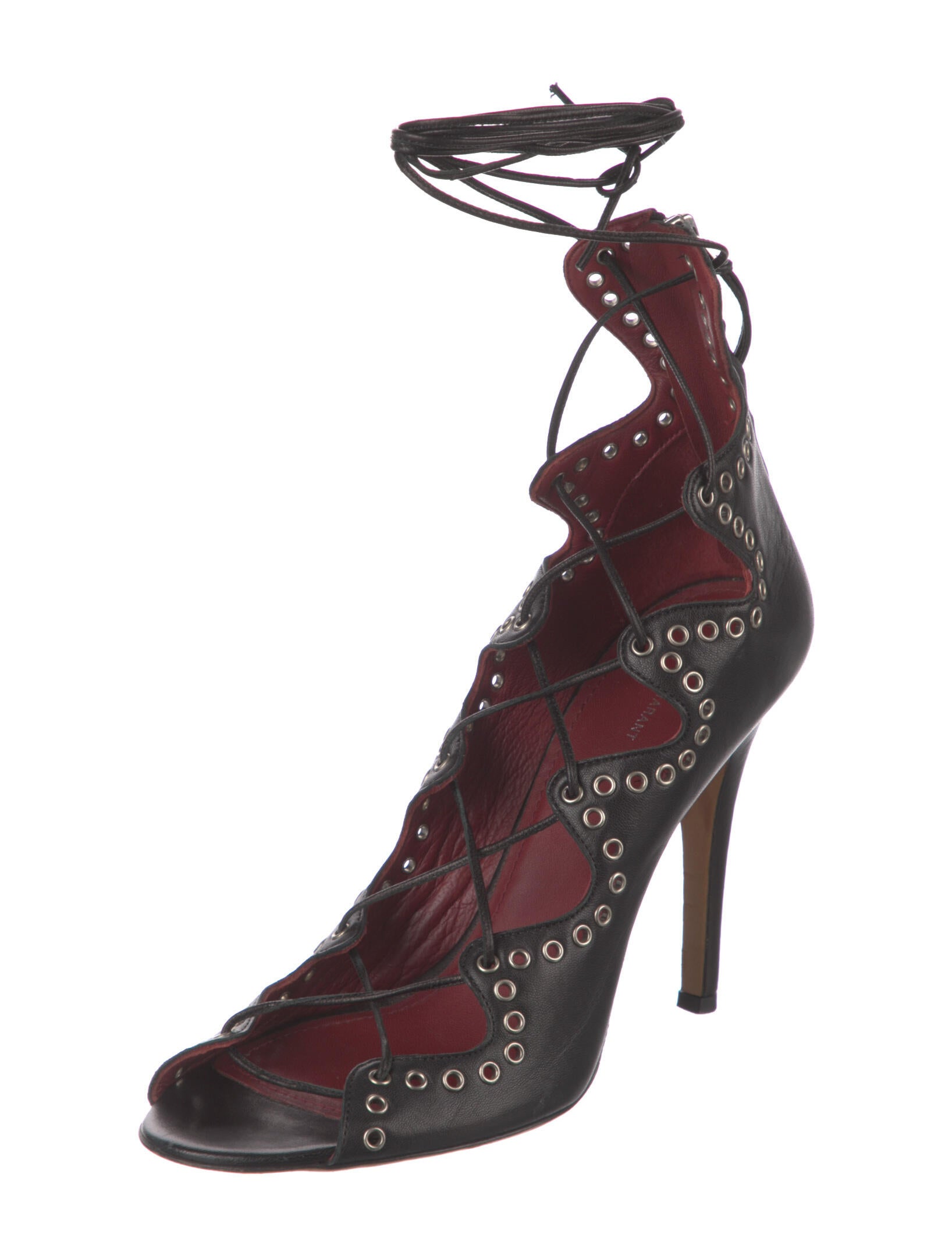 Isabel Marant Étoile Isabel Marant Amy Ankle-Wrap Sandals - Black ...