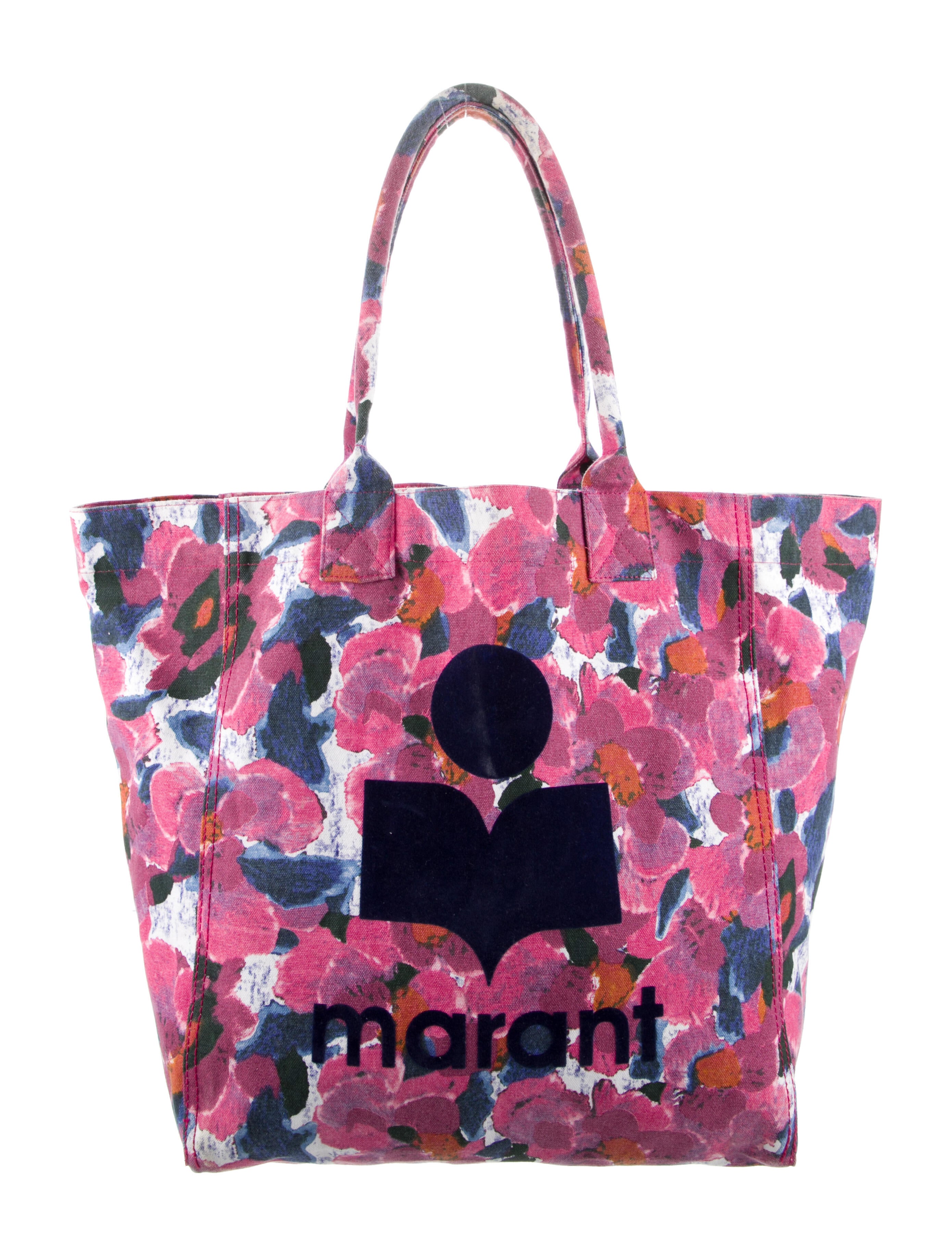 Isabel Marant Canvas Tote Bag - Pink Totes, Handbags - ISA161876 | The ...