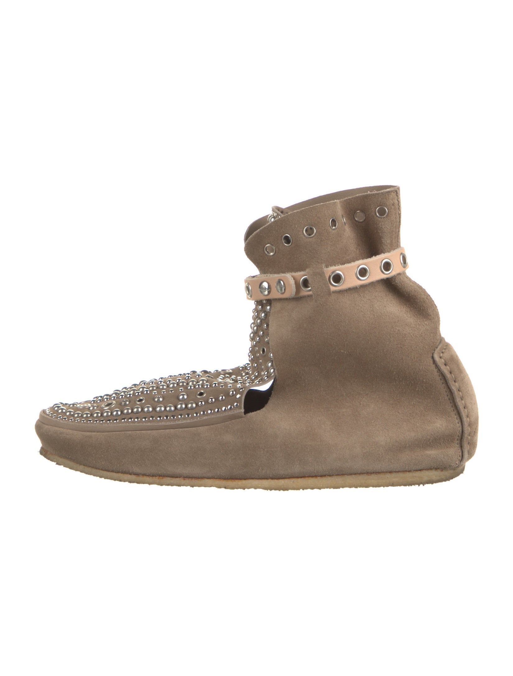 Isabel Marant Morley Moccasin Booties - Neutrals Boots, Shoes ...