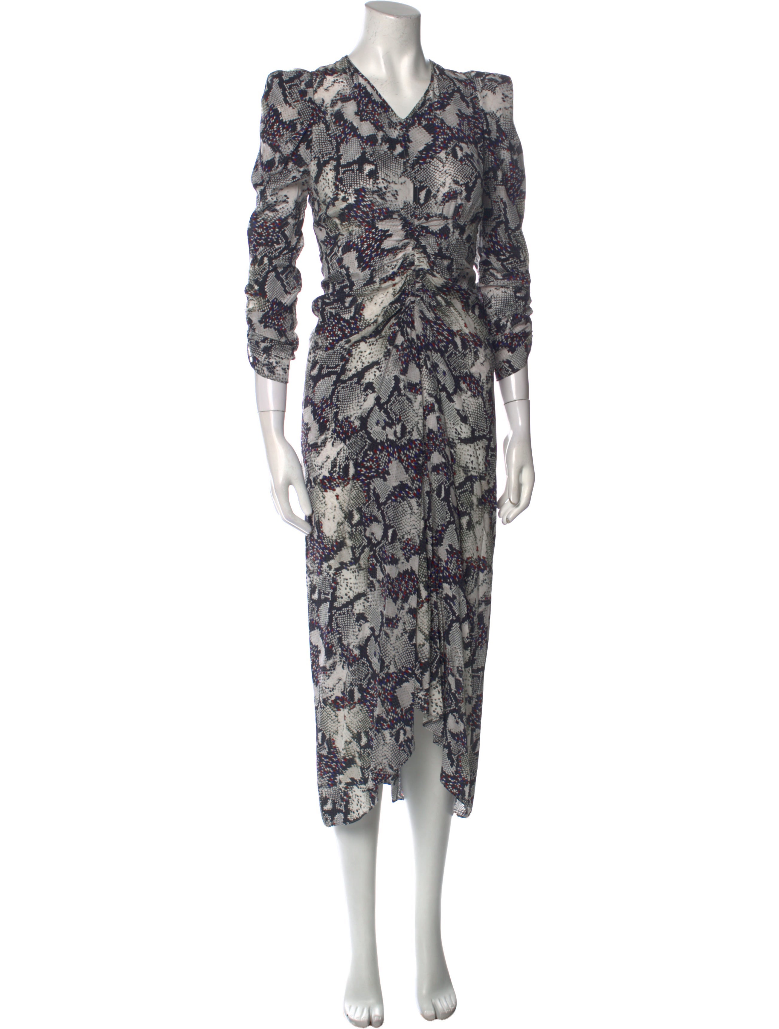 Isabel Marant Silk Long Dress w/ Tags - White Dresses, Clothing ...