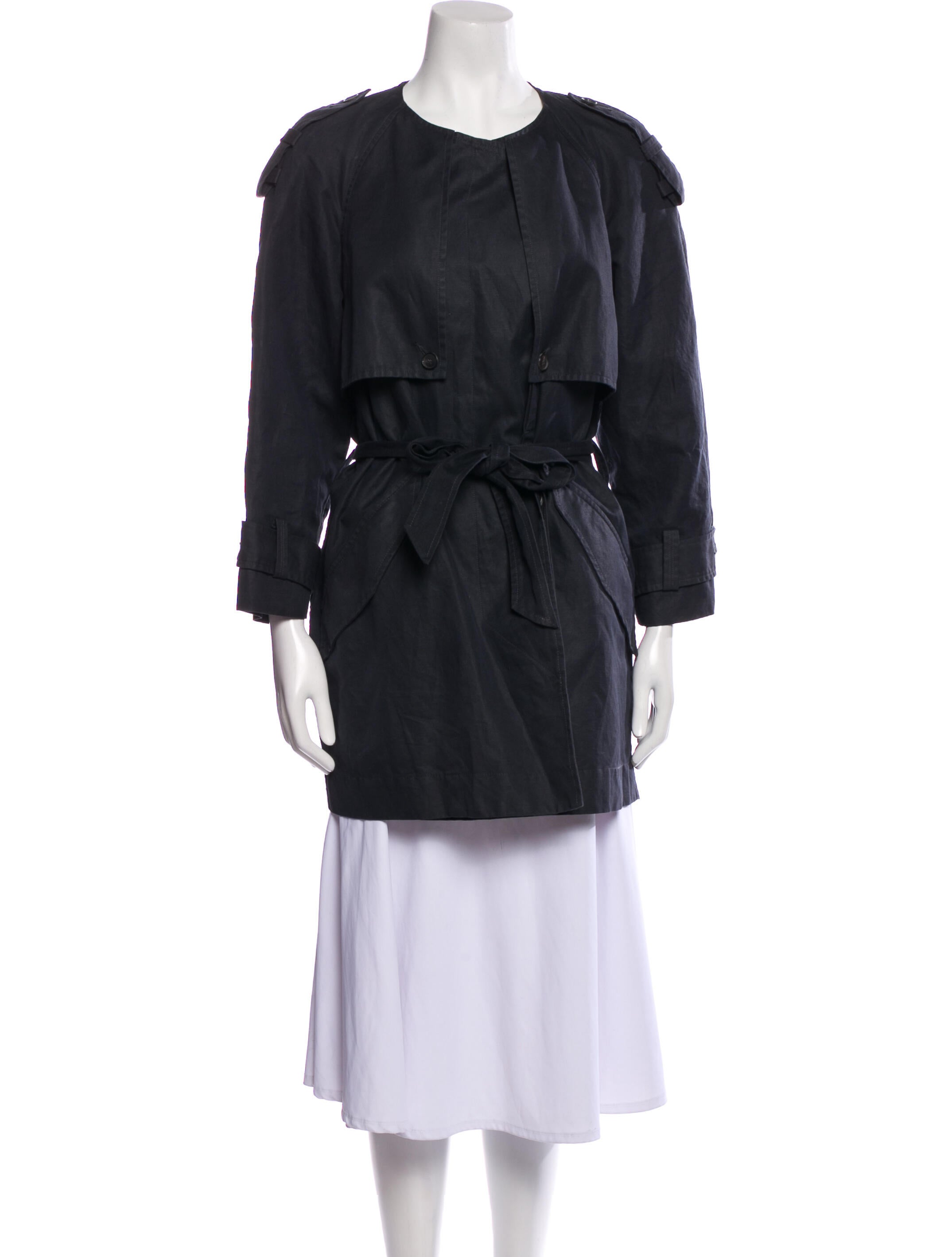 Isabel Marant Utility Jacket - Blue Jackets, Clothing - ISA181353 | The ...