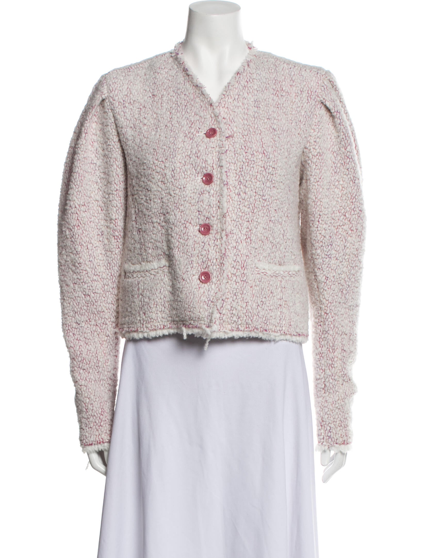 Isabel Marant Tweed Pattern Evening Jacket w/ Tags - Jackets, Clothing ...