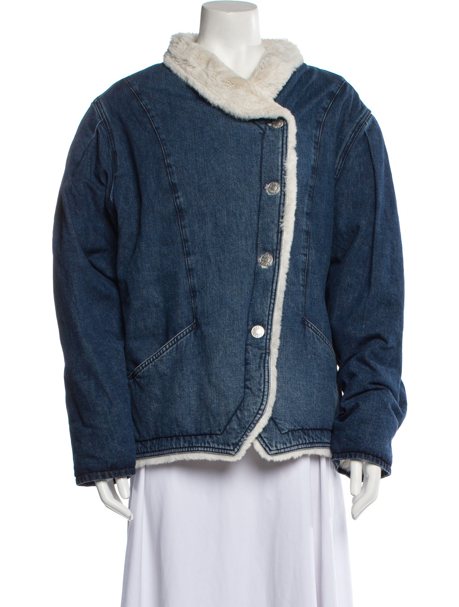 Isabel Marant Denim Jacket - Blue Jackets, Clothing - ISA188389 | The ...