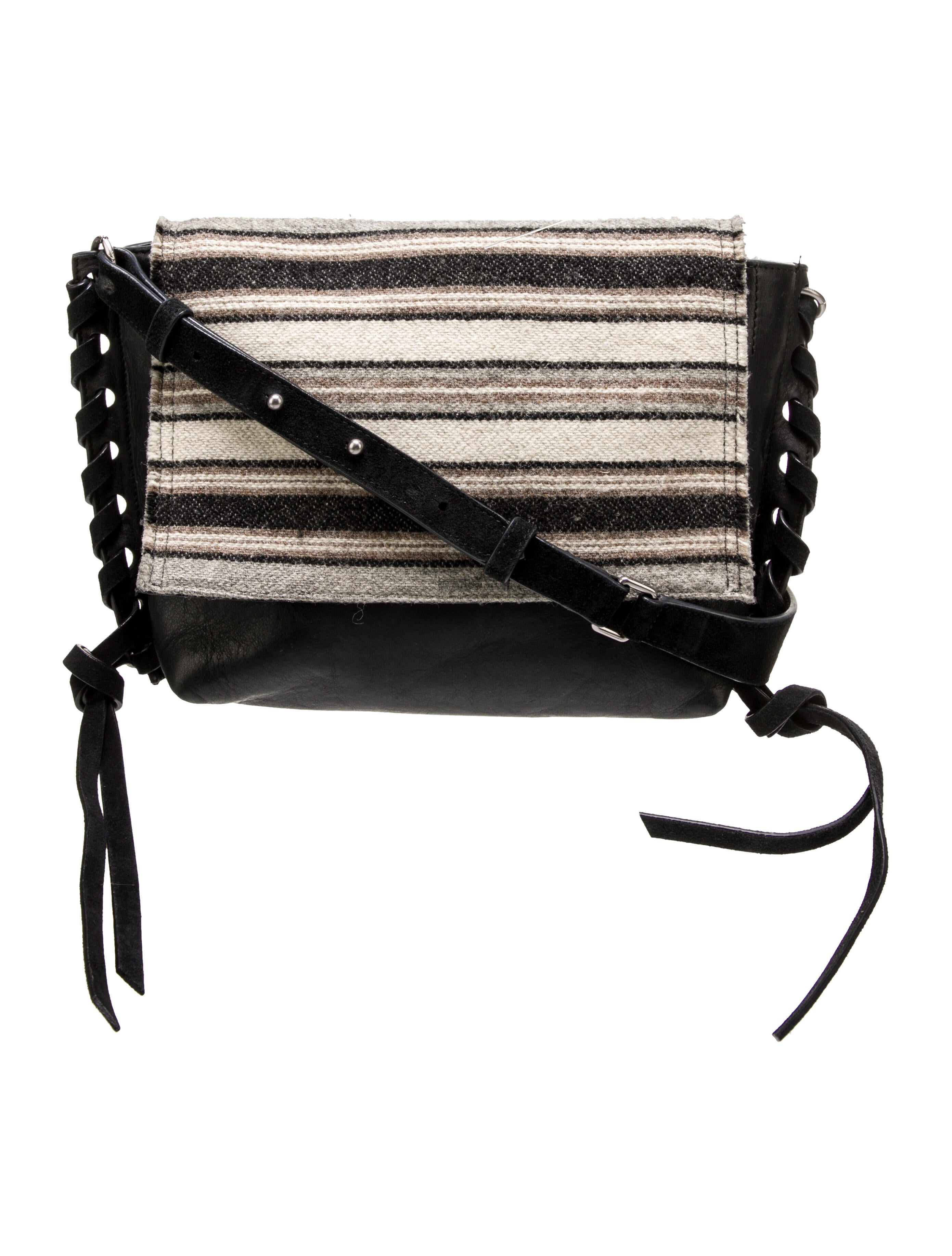 Isabel Marant Leather Crossbody Bag - Black Shoulder Bags, Handbags ...