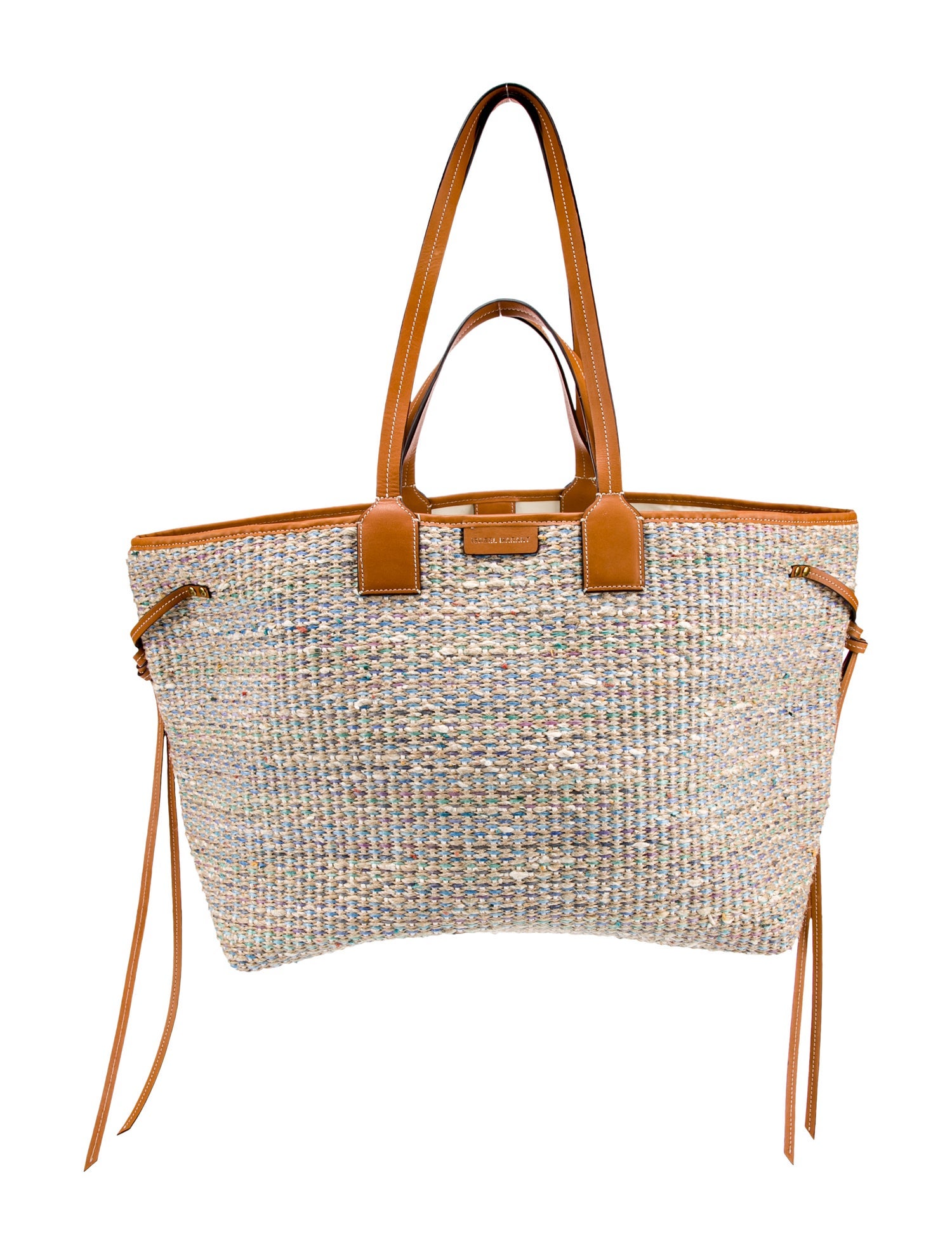 Isabel Marant Wool Tote Bag - Neutrals Totes, Handbags - ISA199705 ...