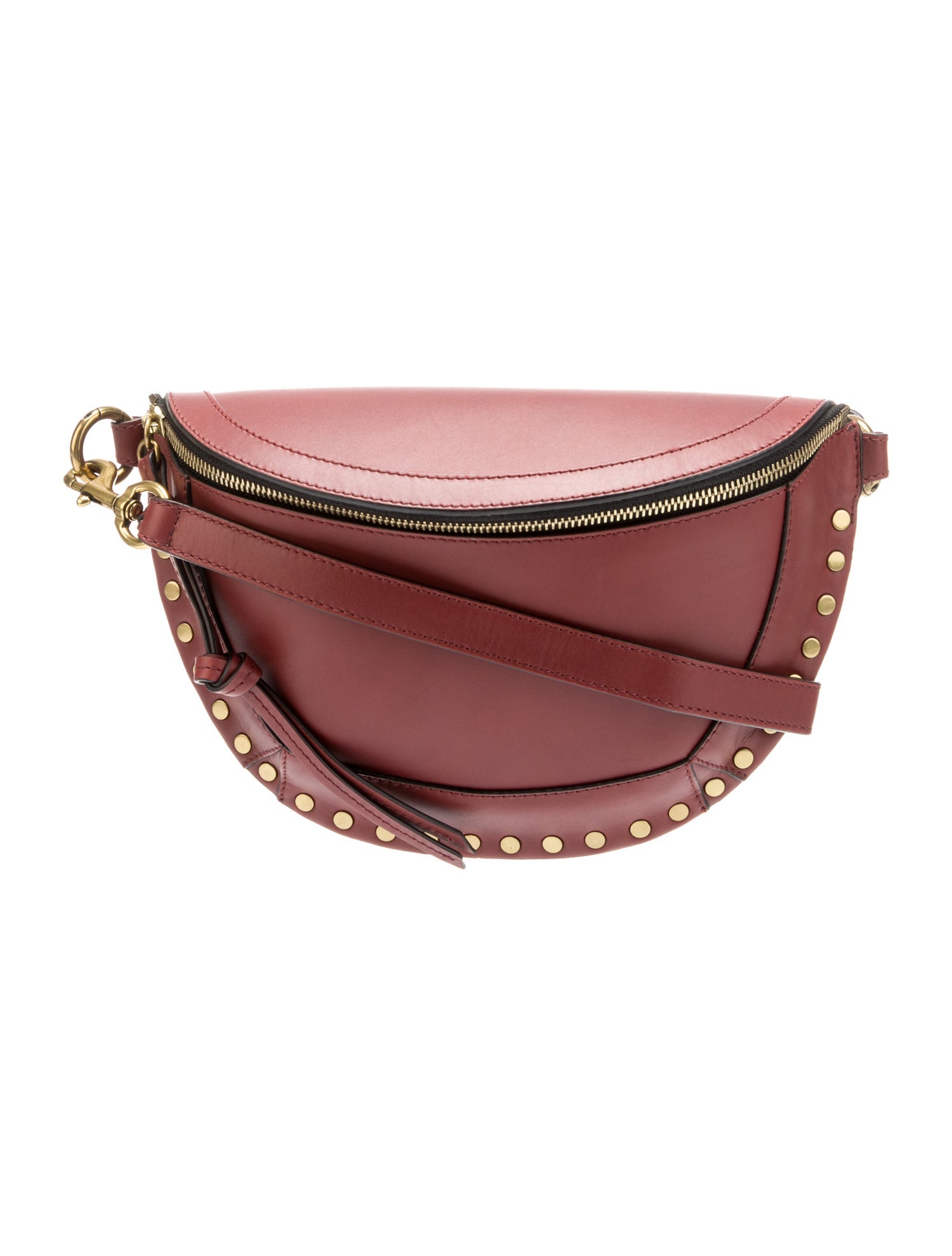 Isabel Marant Skano Leather Belt Crossbody Bag - Brown Crossbody Bags ...