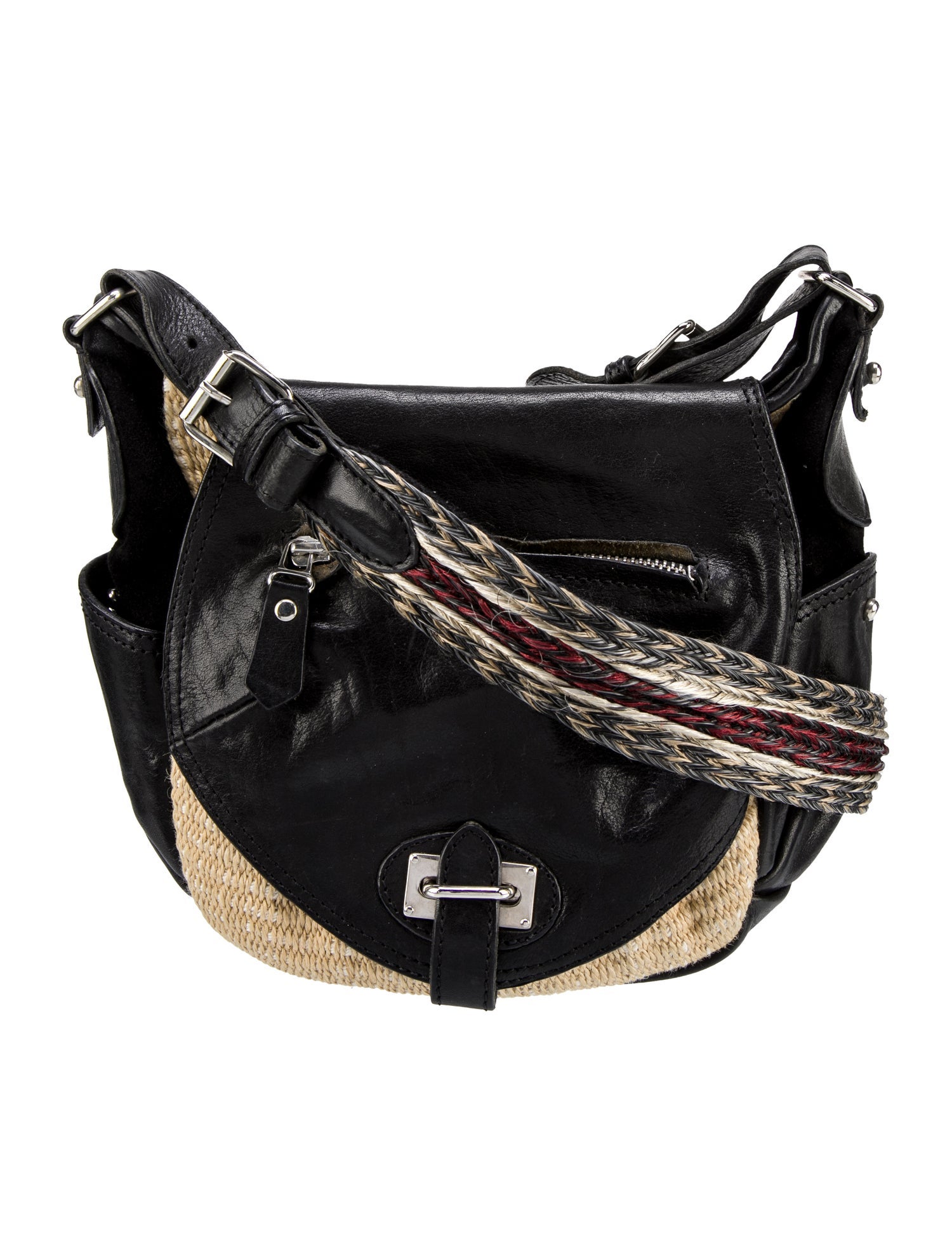 Isabel Marant Leather Crossbody Bag - Black Crossbody Bags, Handbags ...