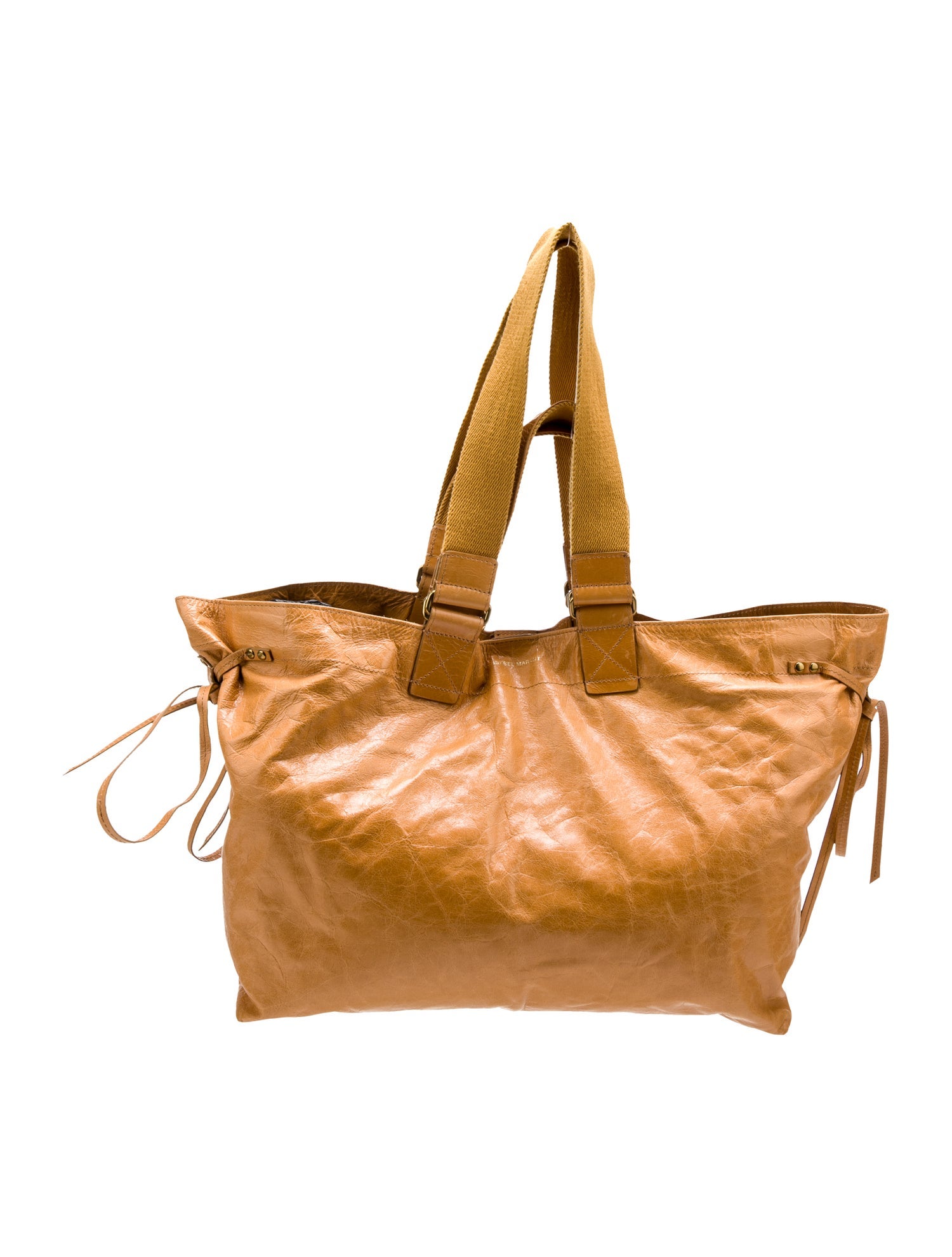 Isabel Marant Leather Tote Bag - Neutrals Totes, Handbags - ISA201631 ...