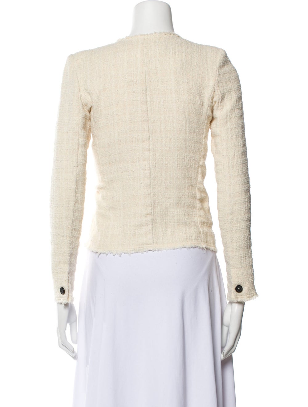 Isabel Marant Tweed Pattern Jacket - Neutrals Jackets, Clothing ...