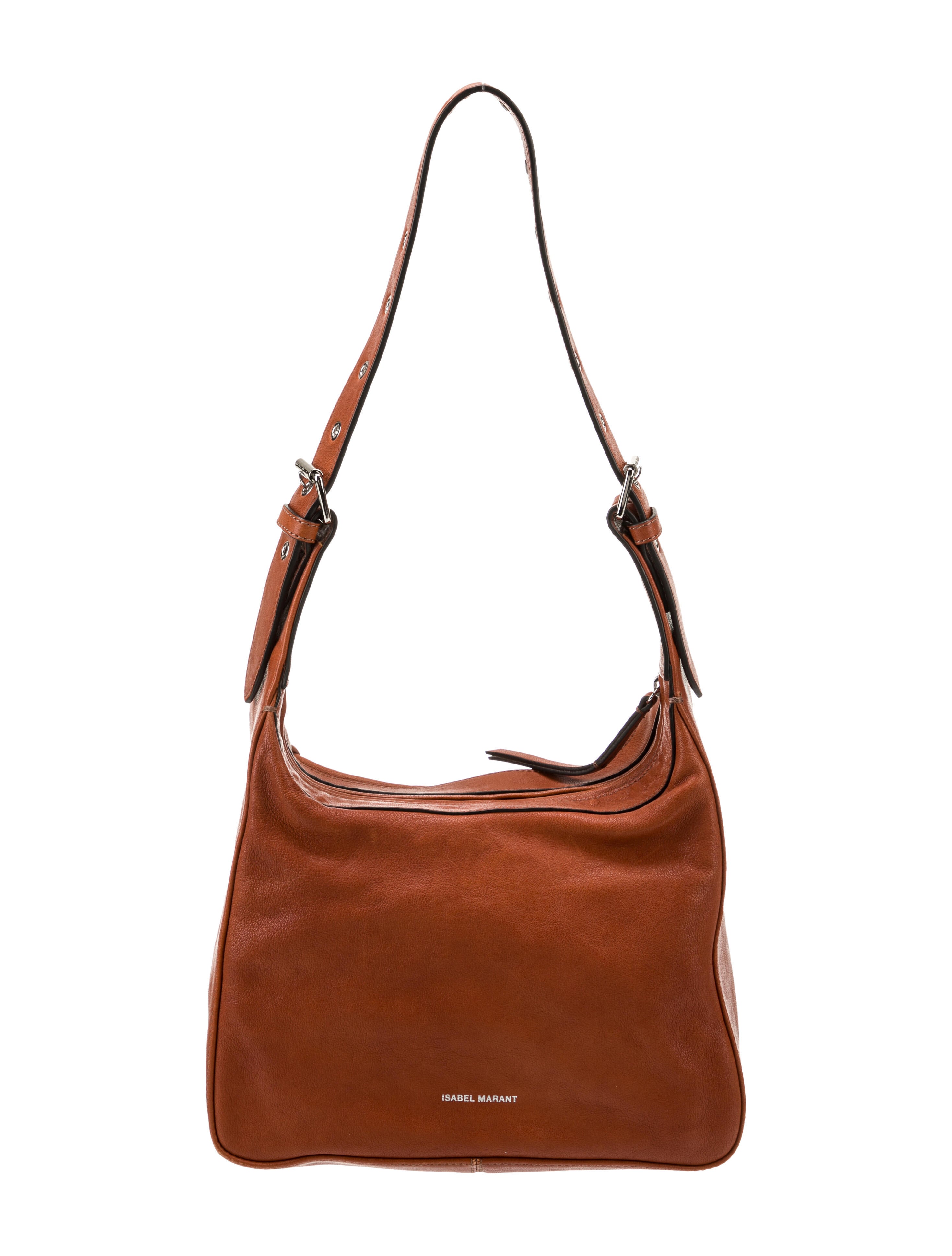 Isabel Marant Leather Shoulder Bag - Brown Shoulder Bags, Handbags ...