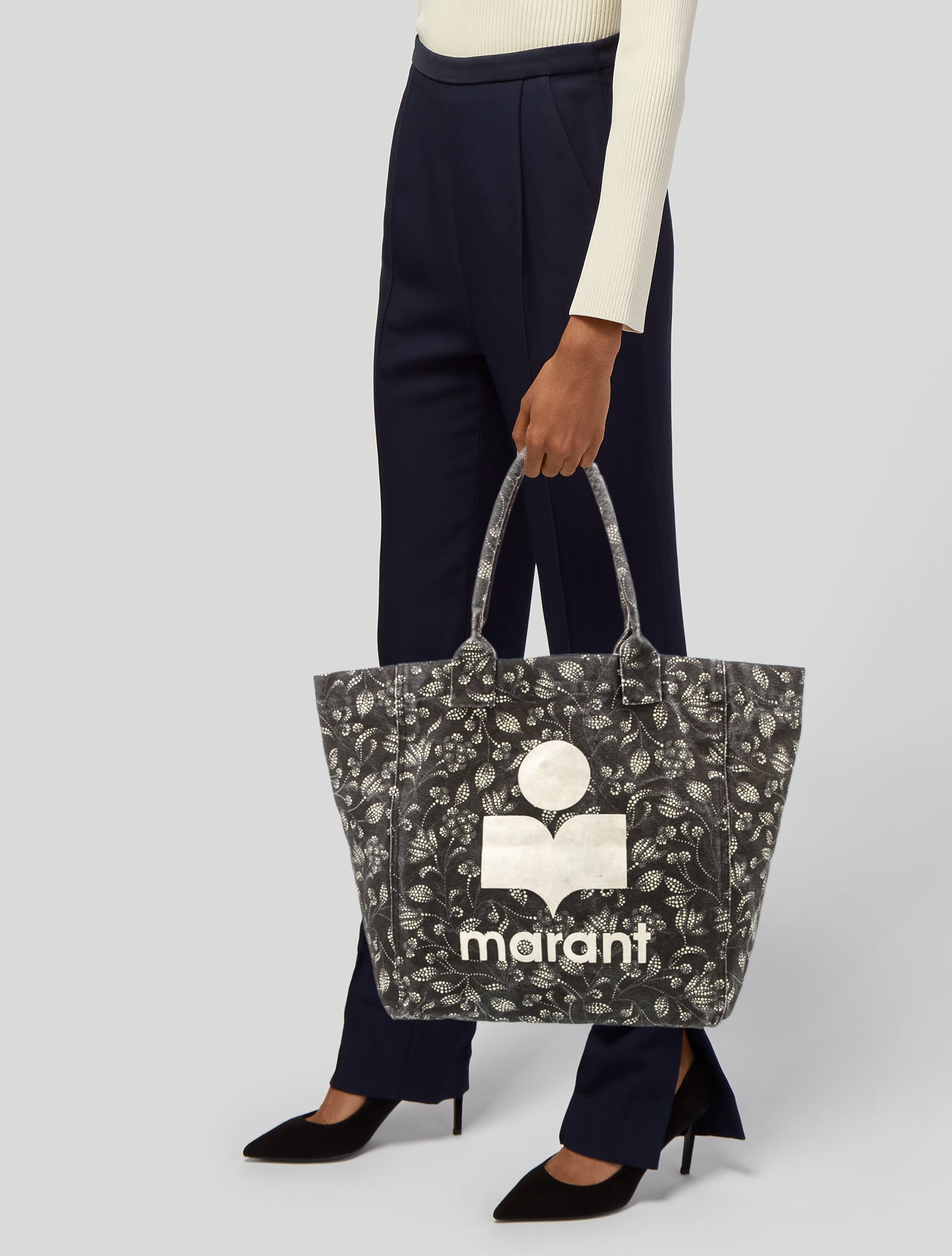 Isabel Marant Canvas Tote - Neutrals Totes, Handbags - ISA168044 | The ...