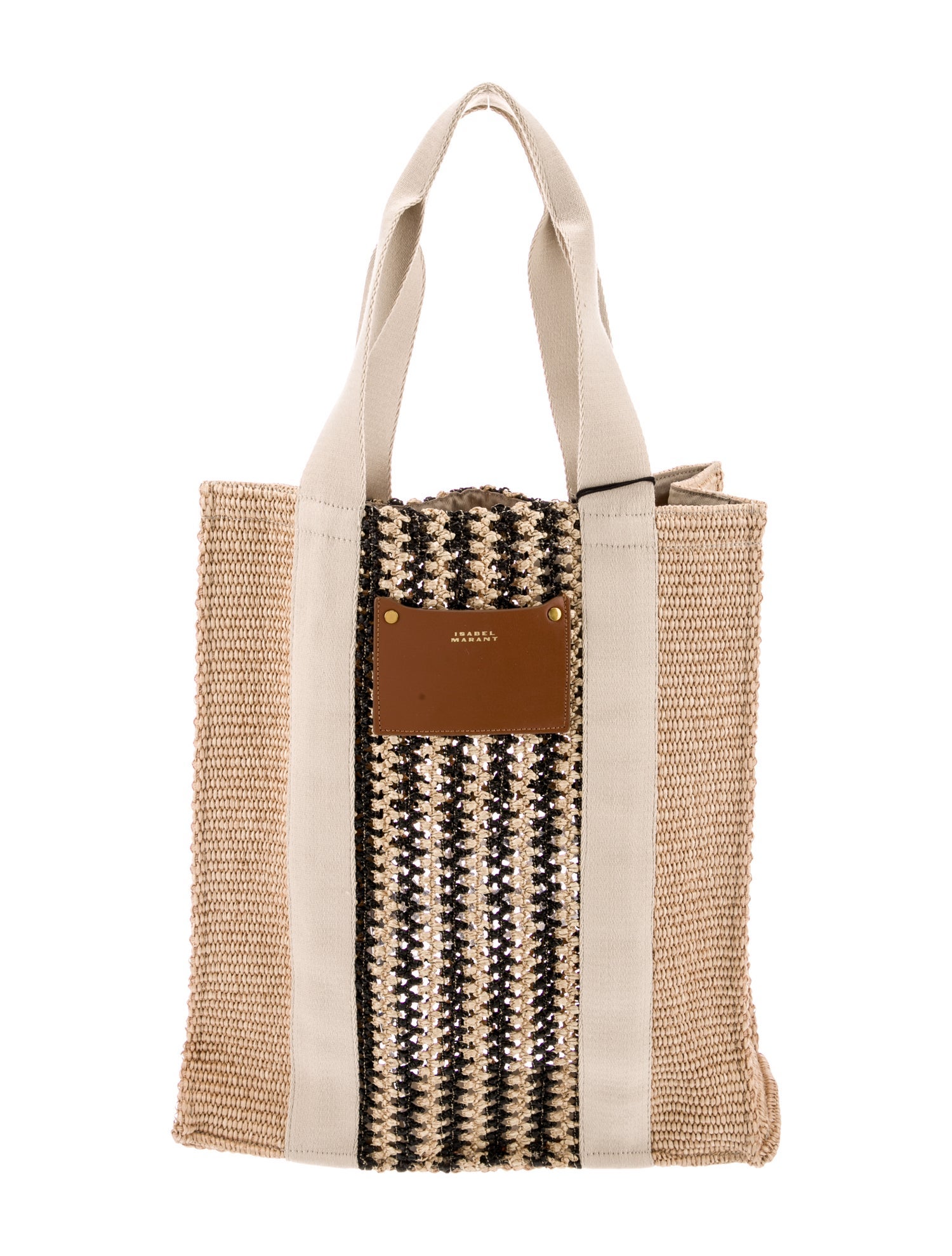 Lala Berlin Canvas Tote Bag - Neutrals Totes, Handbags - WLAAN20010 ...