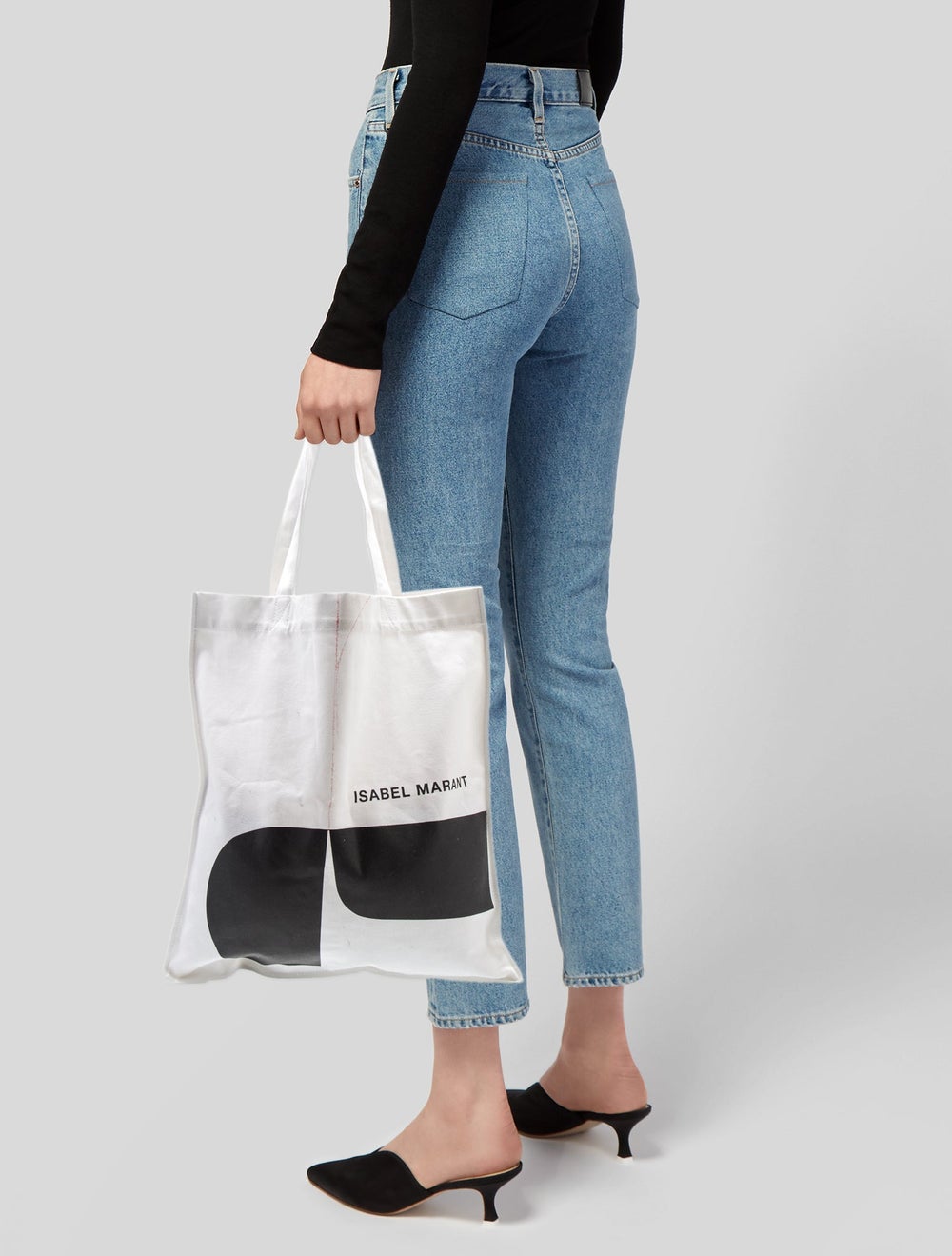 Isabel Marant Canvas Tote - White Totes, Handbags - ISA215838 | The ...