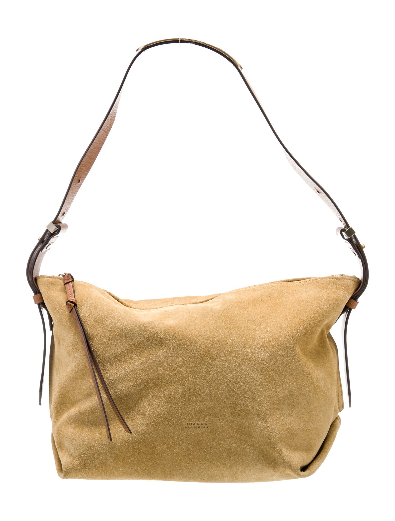 Isabel Marant Suede Shoulder Bag - Neutrals Shoulder Bags, Handbags ...