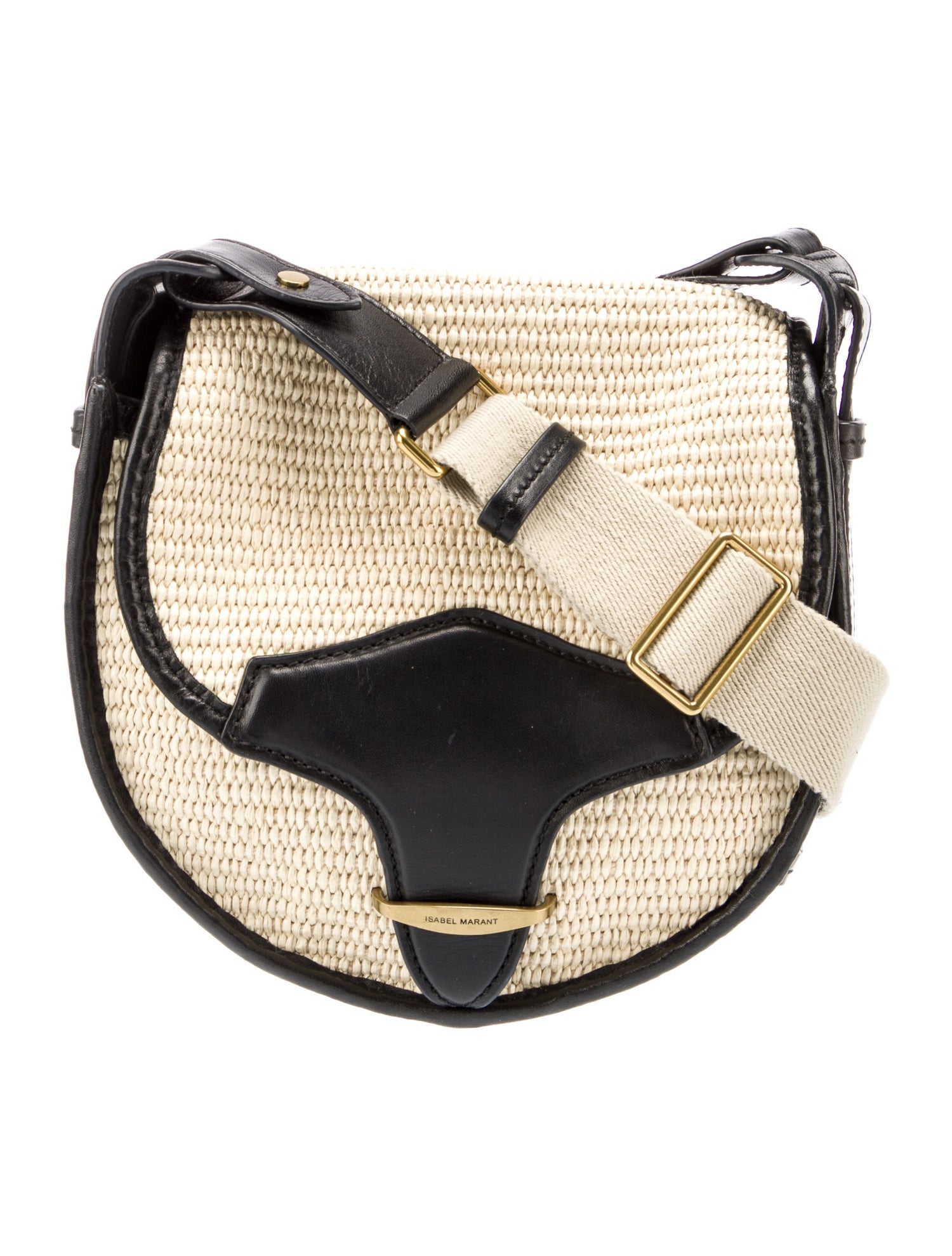 Isabel Marant Raffia Messenger Bag - Neutrals Crossbody Bags, Handbags ...