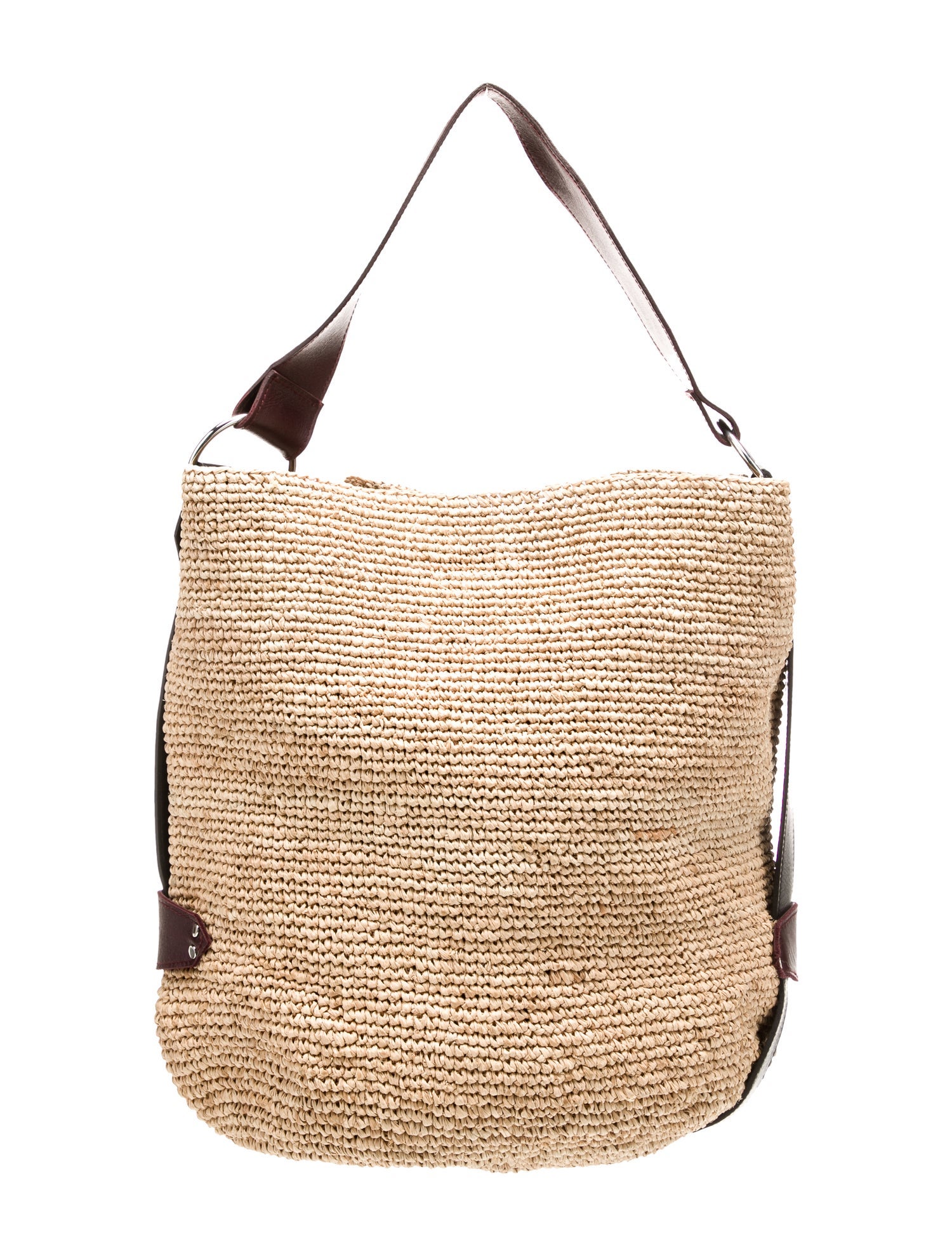 Isabel Marant Raffia Messenger Bag - Neutrals Totes, Handbags ...