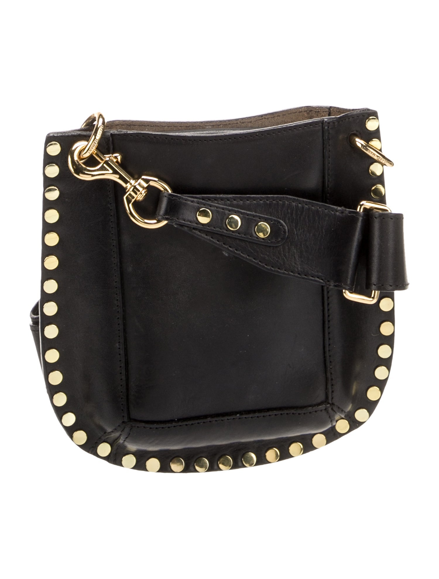 Isabel Marant Leather Crossbody Bag - Black Crossbody Bags, Handbags ...