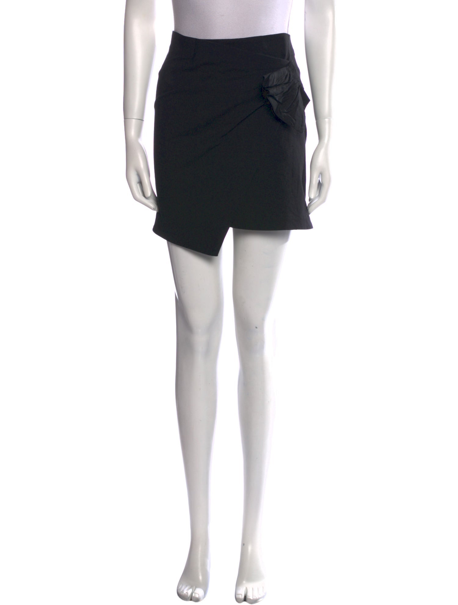 Isabel Marant Pleated Accents Mini Skirt - Black Skirts, Clothing ...