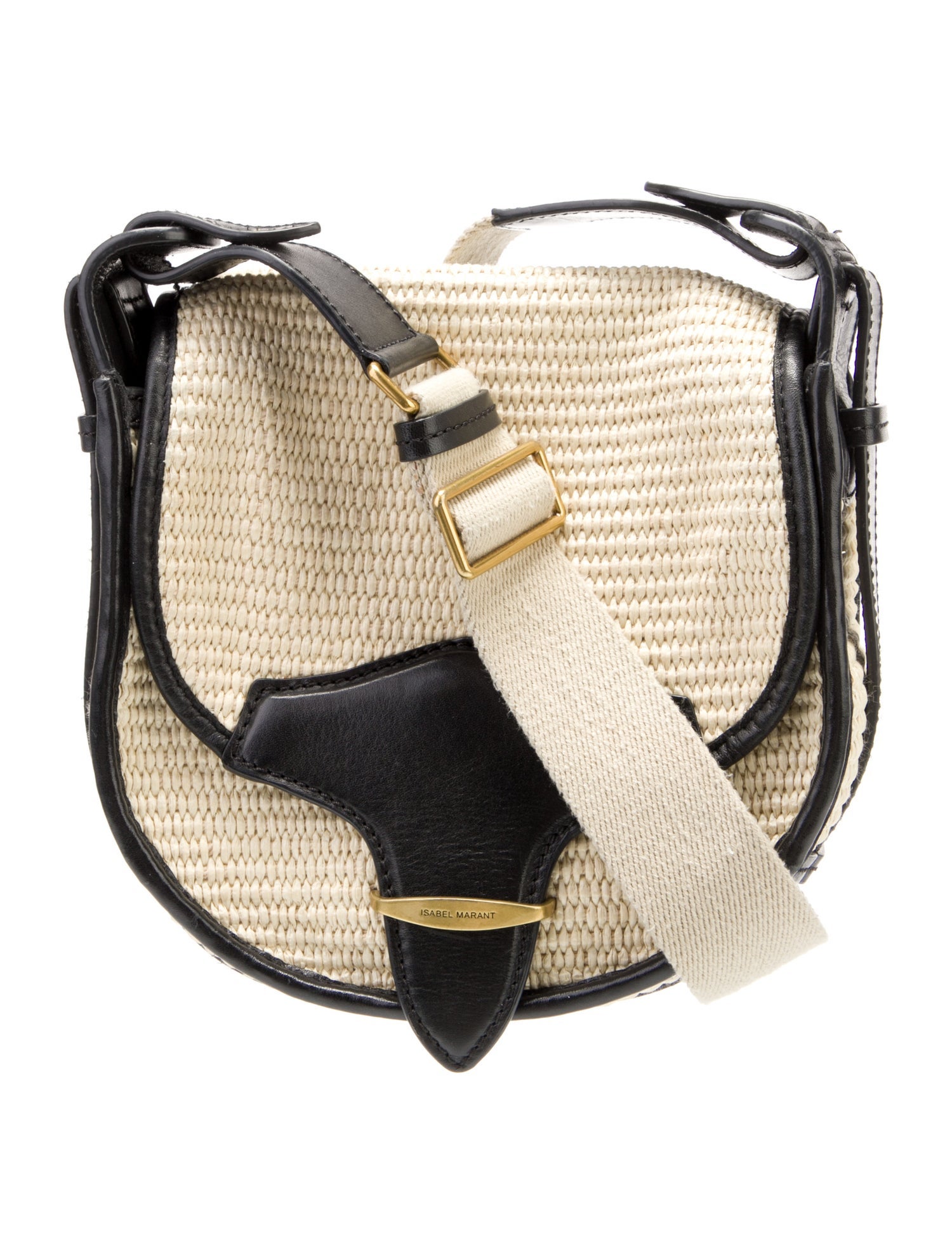 Isabel Marant Raffia Messenger Bag - Neutrals Crossbody Bags, Handbags ...