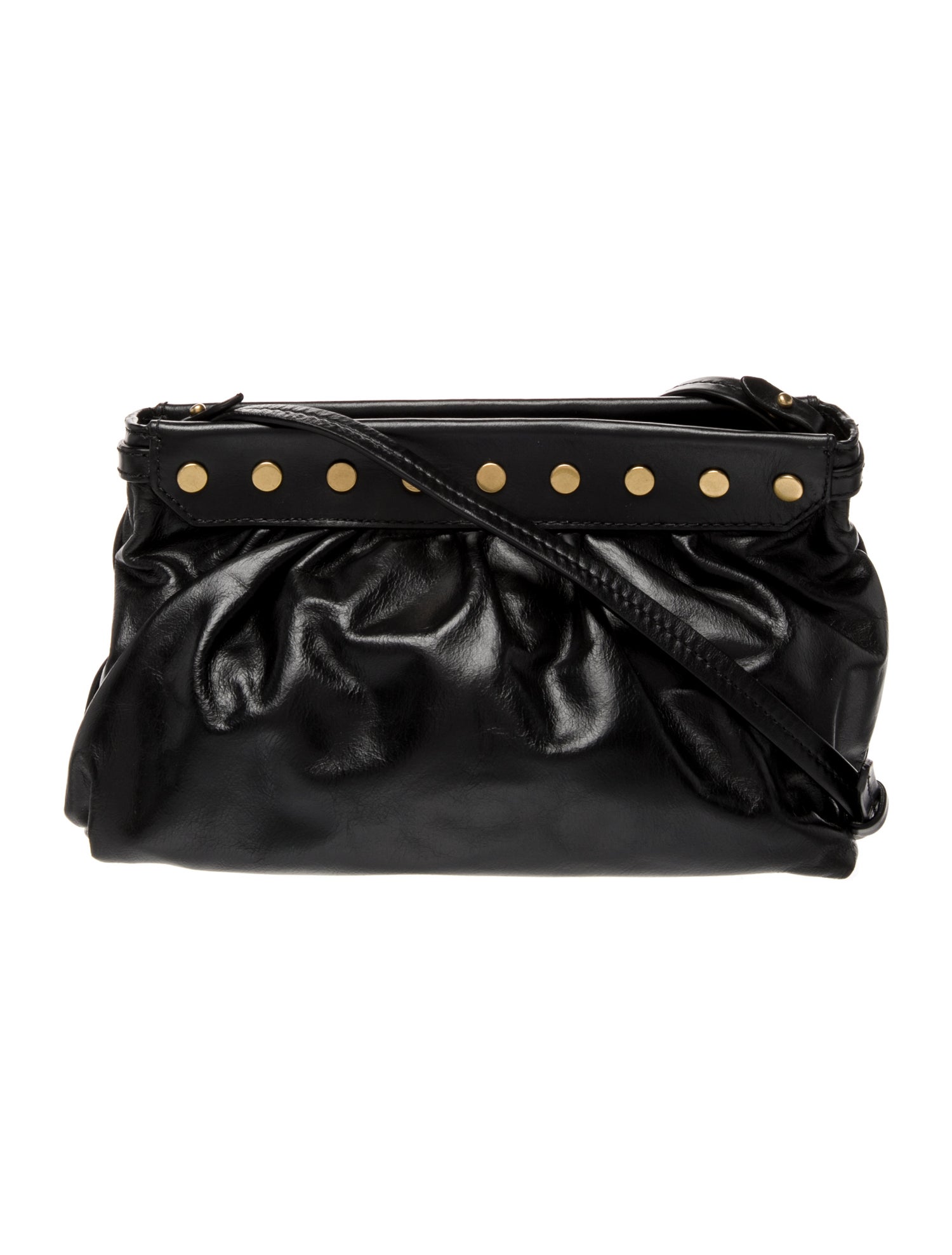 Isabel Marant Leather Evening Bag - Black Crossbody Bags, Handbags ...
