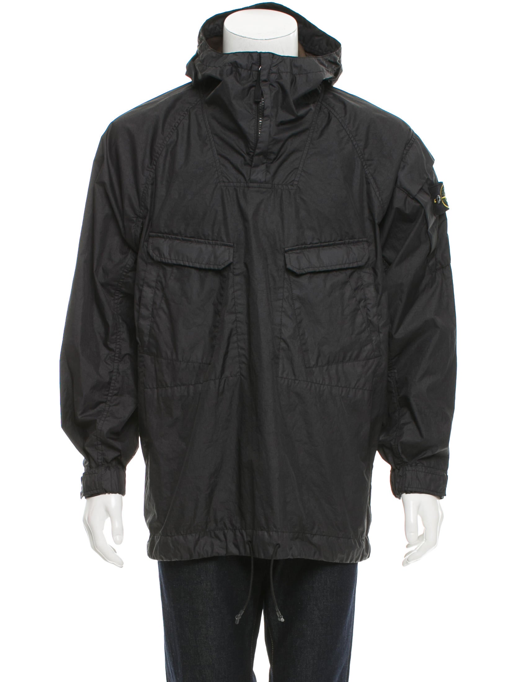 Stone Island Pullover Windbreaker Jacket w/ Tags - Clothing - ISD20173 ...