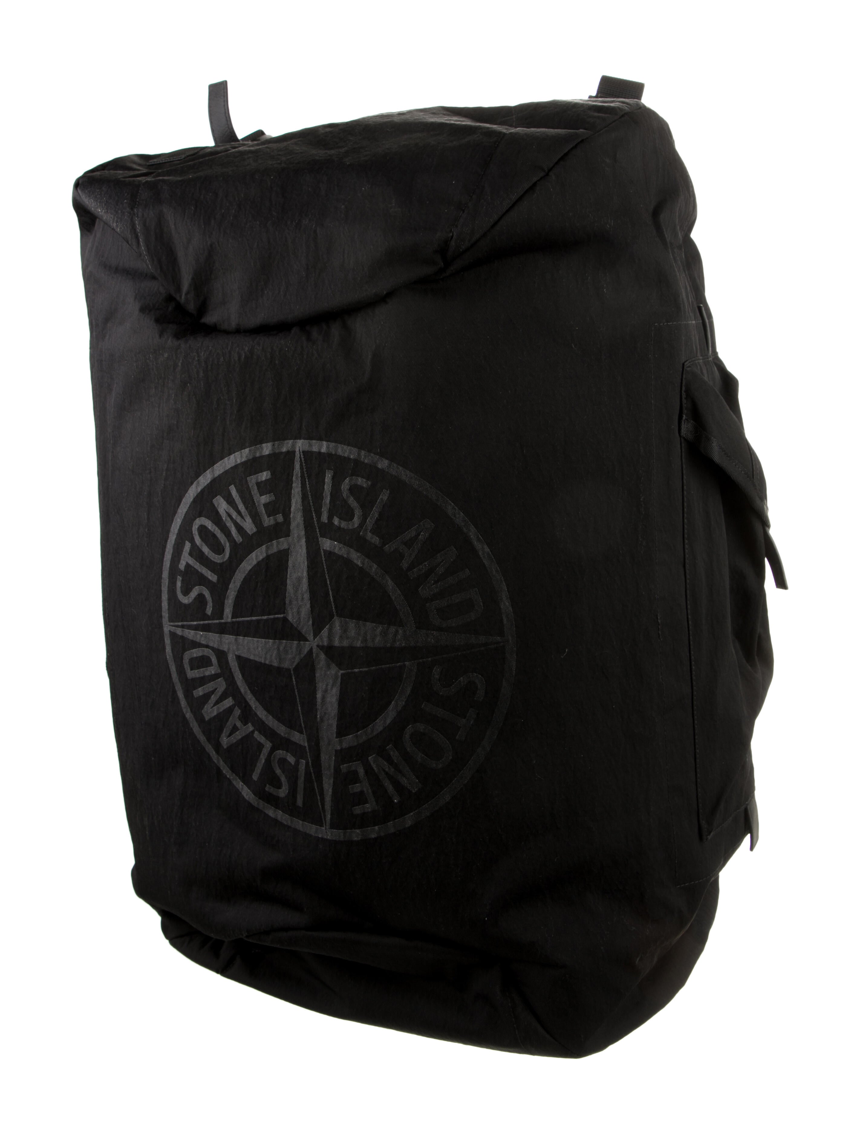 Stone Island Nylon Convertible Backpack w/ Tags - Black Backpacks, Bags ...