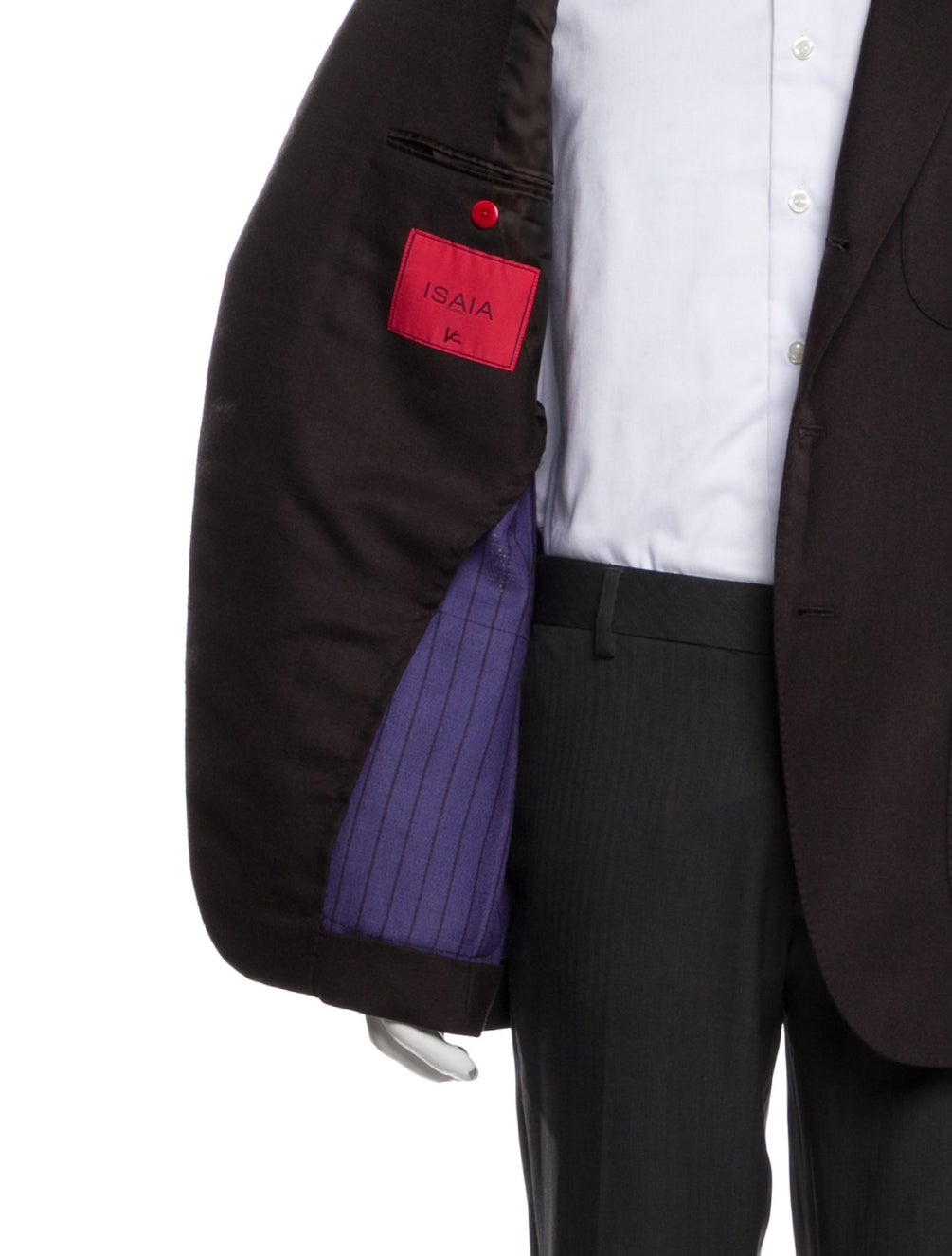 Isaia Blazer - Brown Suiting, Clothing - ISI38444 | The RealReal